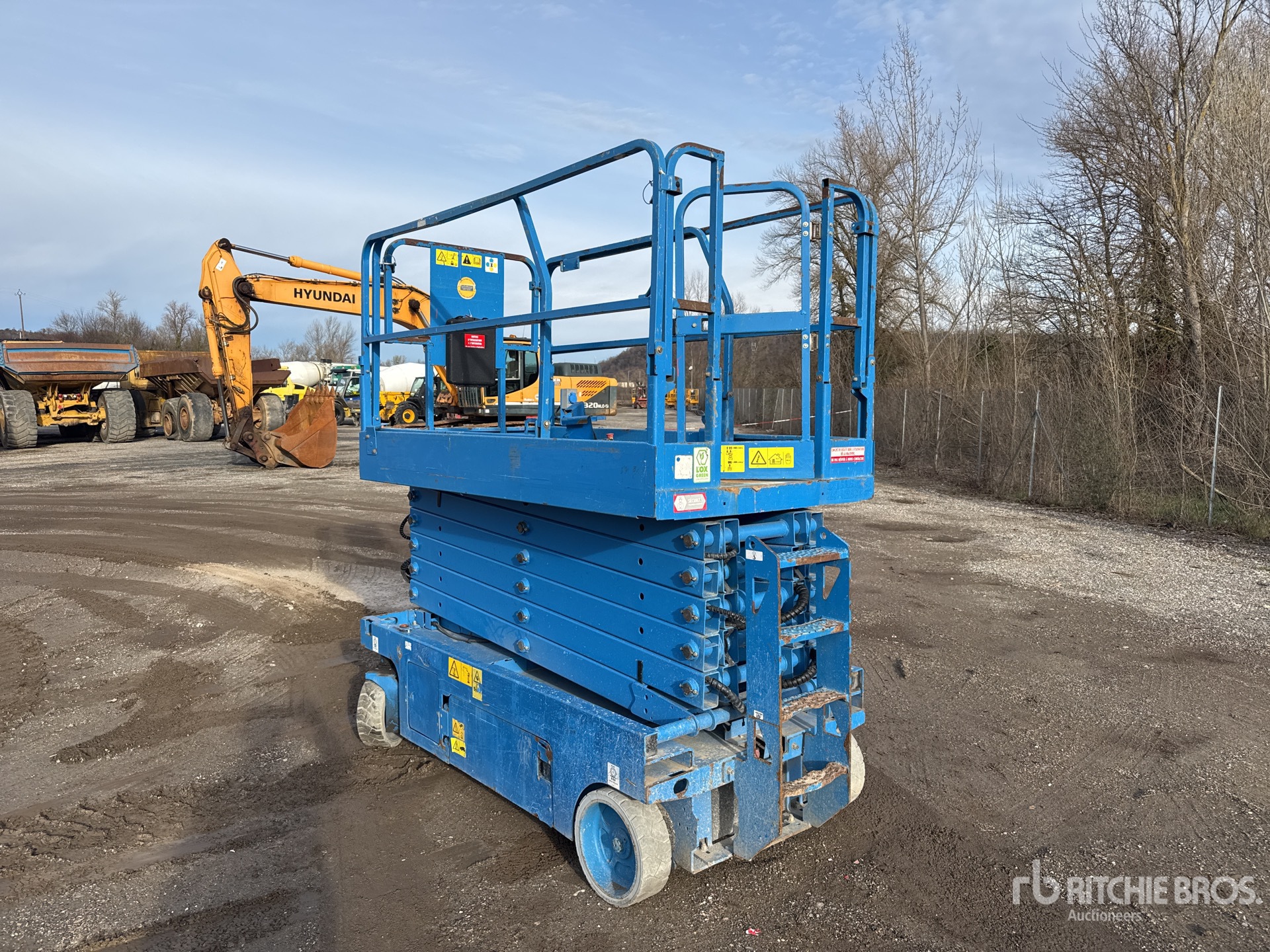 Genie Electric Nacelle Ciseaux Scissor Lift (Inoperable) | Ritchie Bros ...