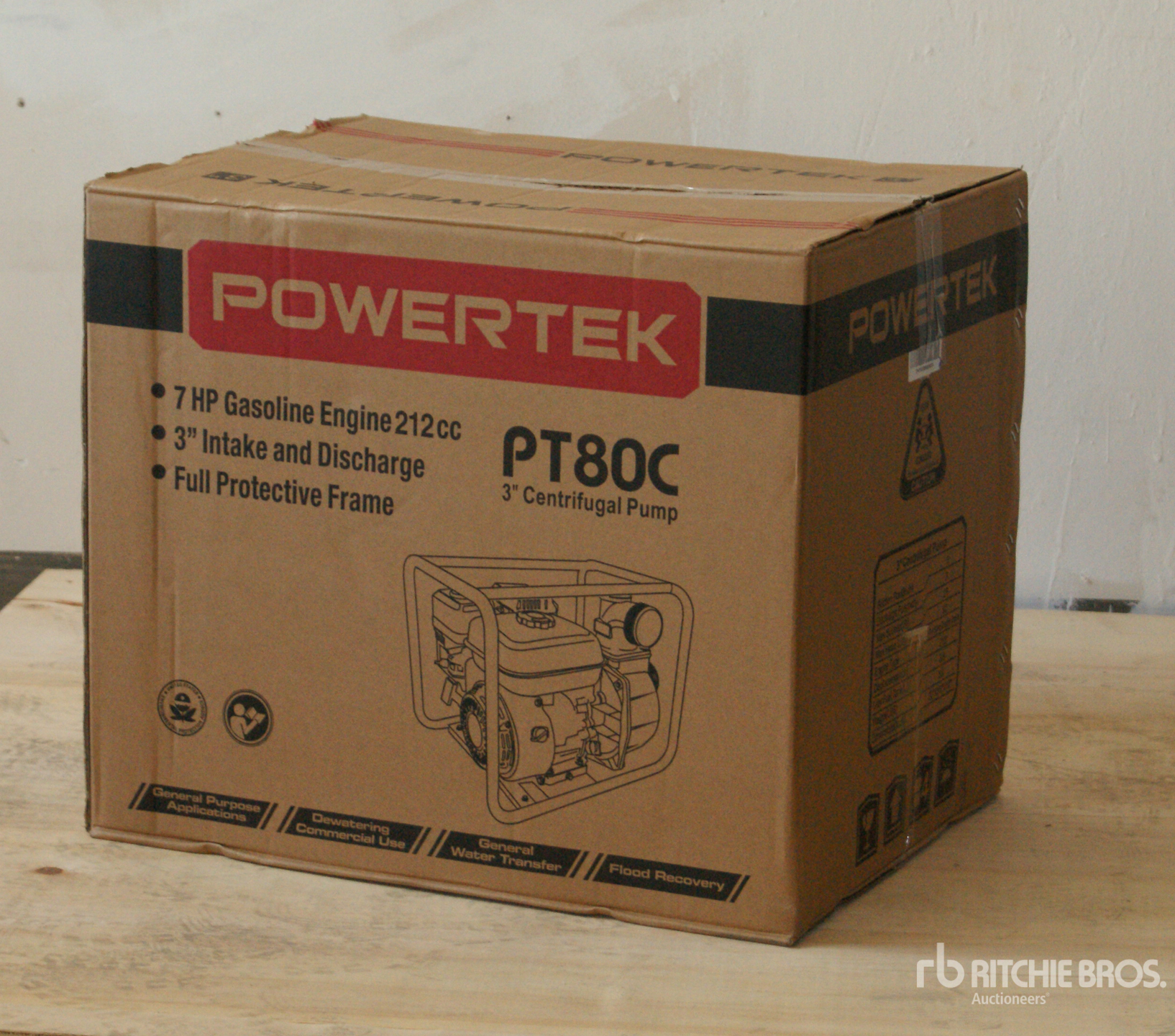 Quantity of (2) 2024 Powertek PT80C Water Pump (Unused) | Ritchie Bros. Auctioneers