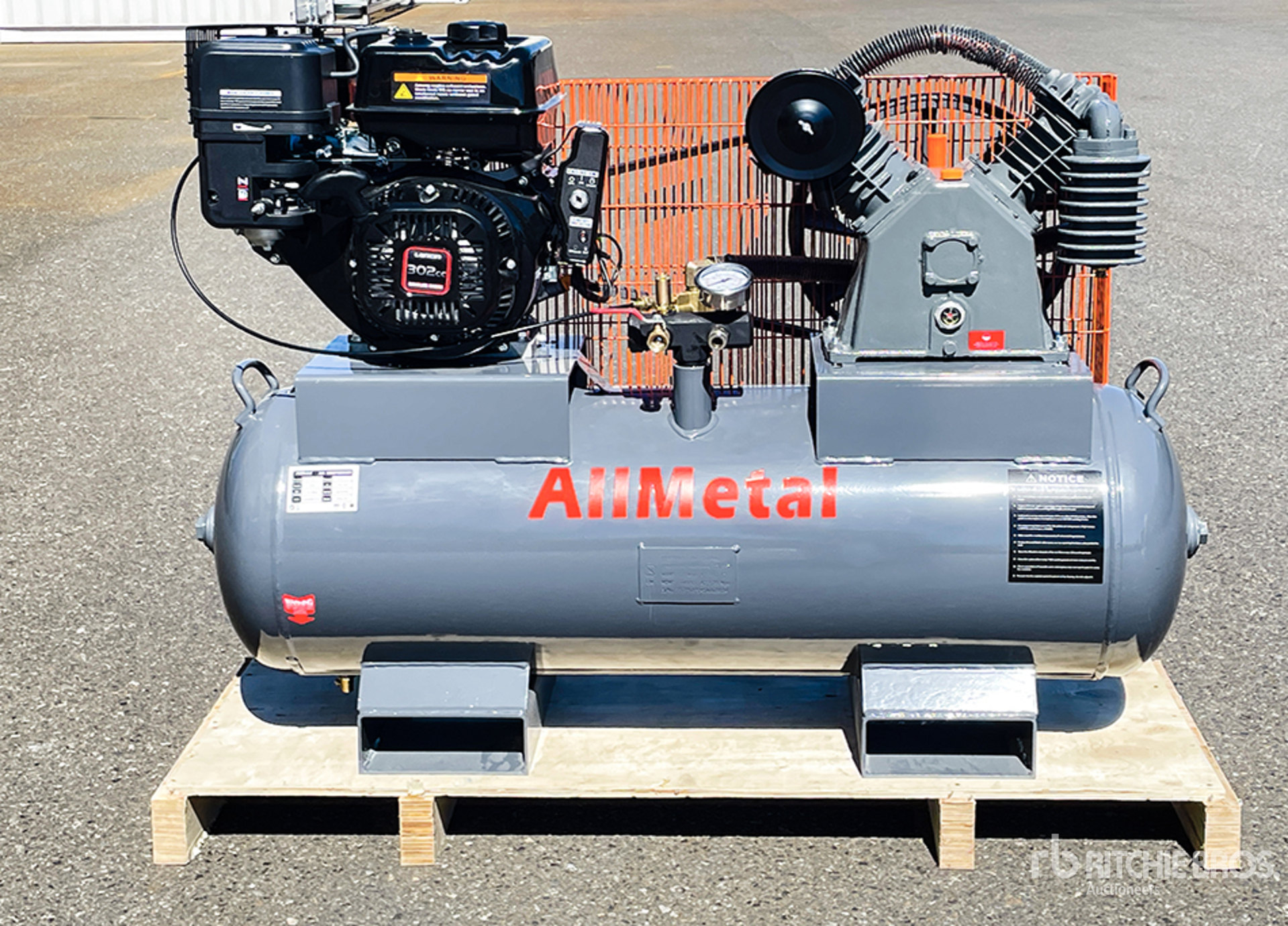 2025 KJ AMAC40 14.5 cfm Skid-Mounted 40 gal Air Compressor (Unused ...