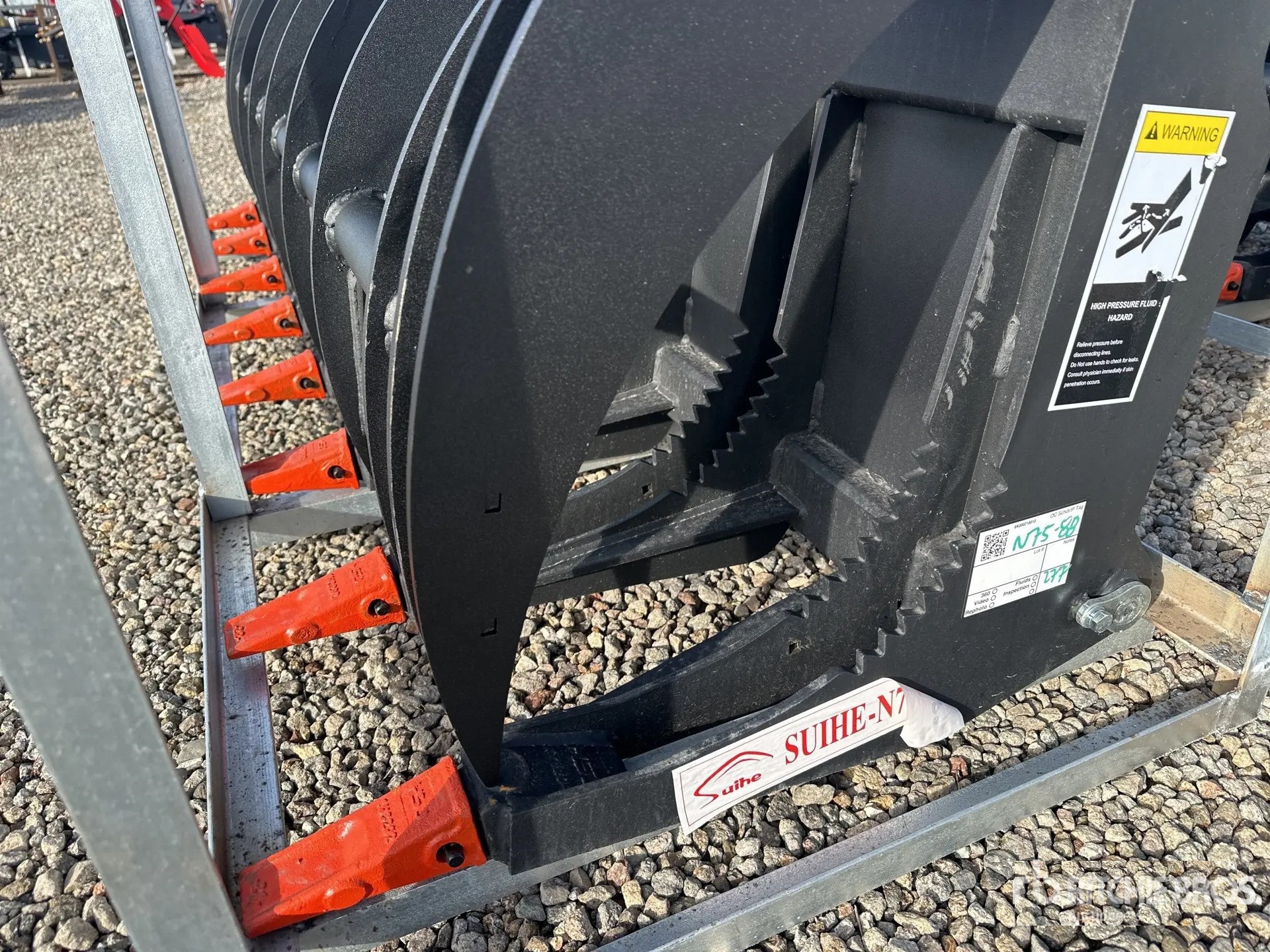 2025 Suihe SSR-78 78 in Skid Steer Root Rake (Unused) | Ritchie Bros ...