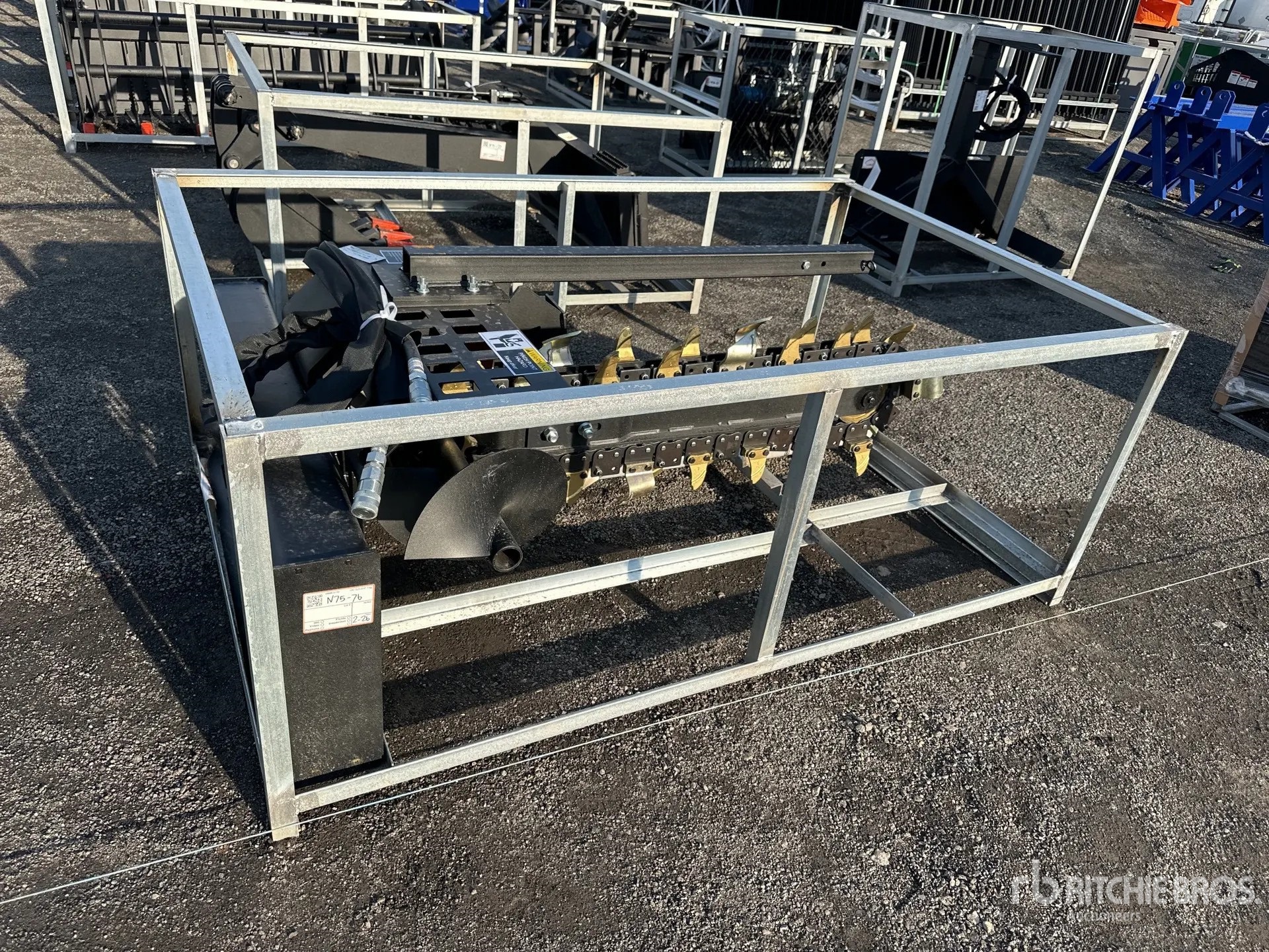 2025 Suihe SST-1000/200 Skid Steer Trencher (Unused) | Ritchie Bros ...