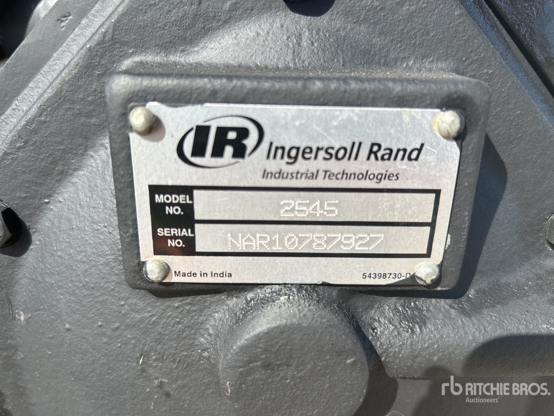 Ingersoll Rand Air Compressor | Ritchie Bros. Auctioneers