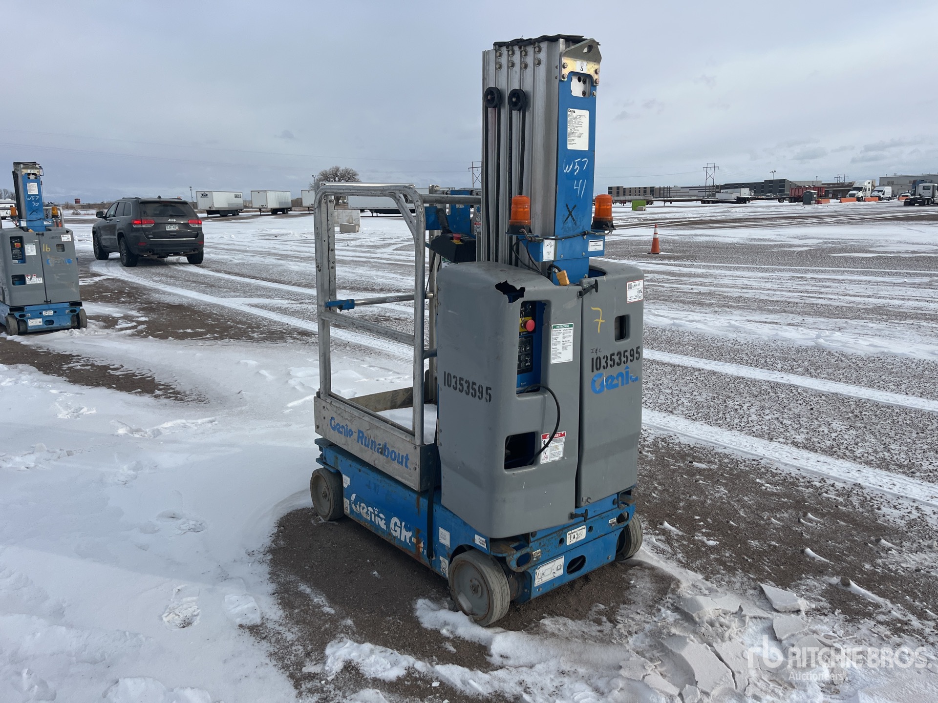2015 Genie GR-20 Vertical Mast Lift | Ritchie Bros. Auctioneers