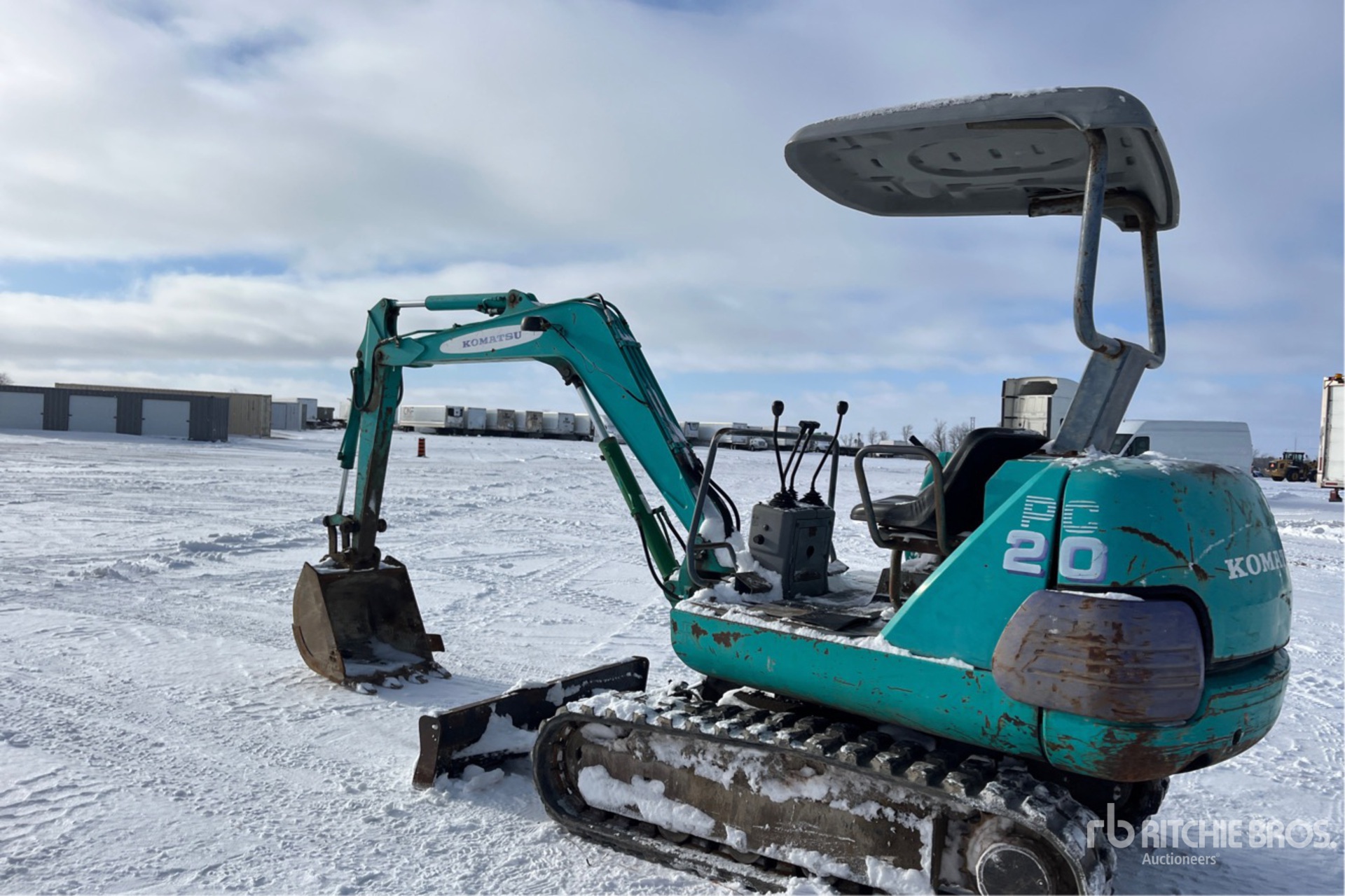 Komatsu PC20-7 Mini Excavator | Ritchie Bros. Auctioneers