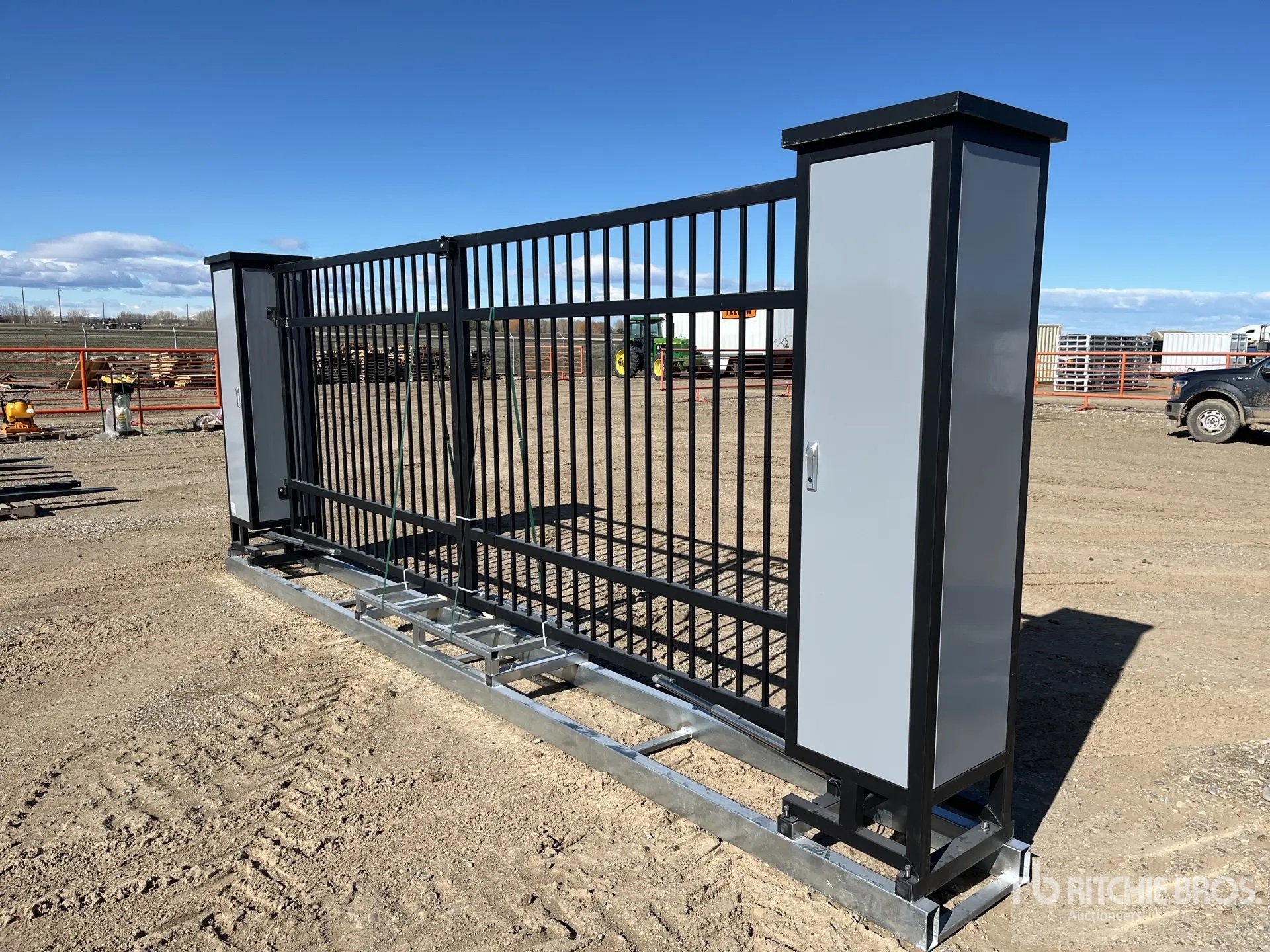 2025 Suihe SG 20 ft Wrought Iron Bi-Parting Driveway Gate (Unused ...
