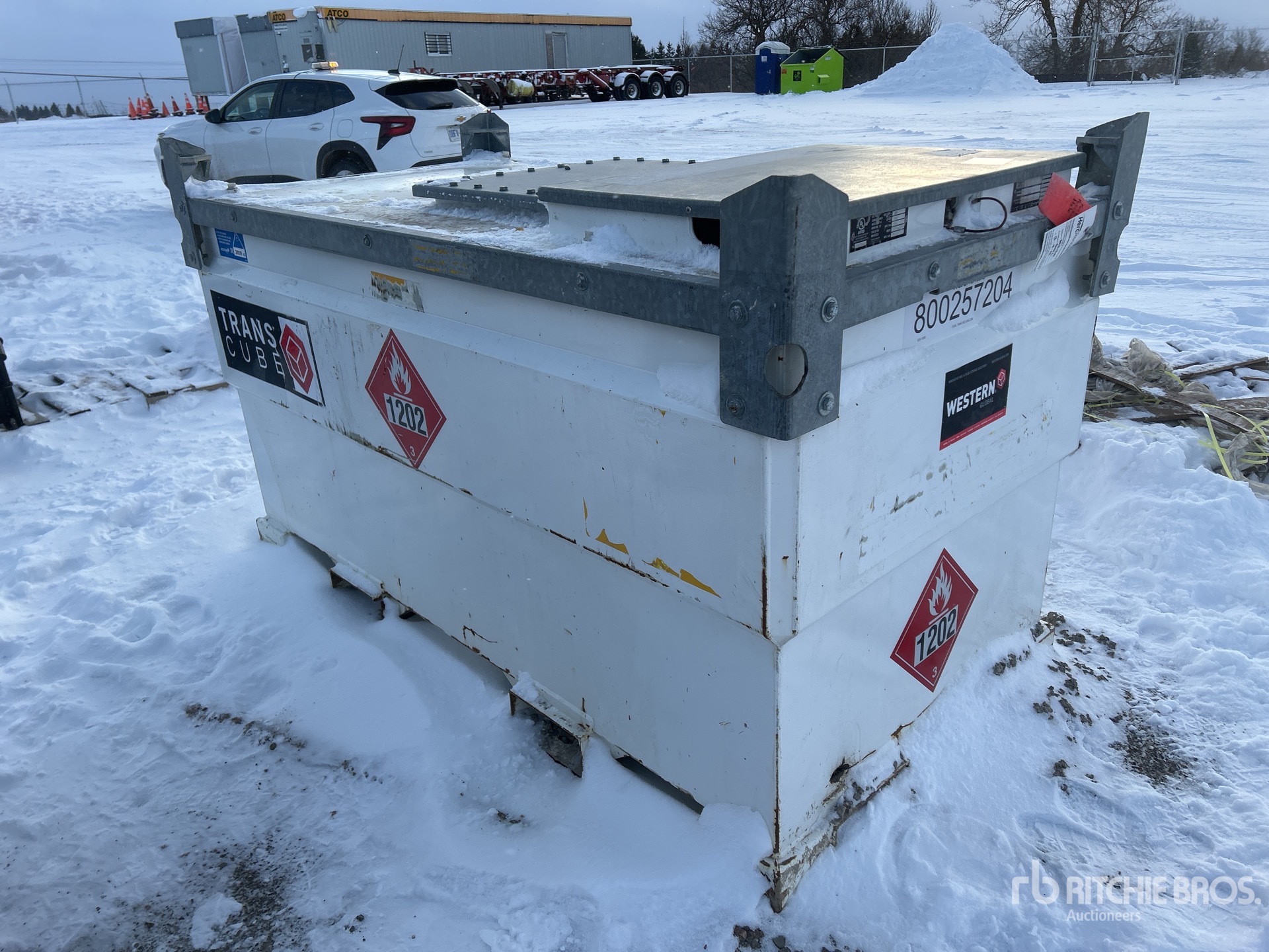 2019 Transcube 20TCG 2091 L Skid Mounted Diesel Réservoir | Ritchie ...