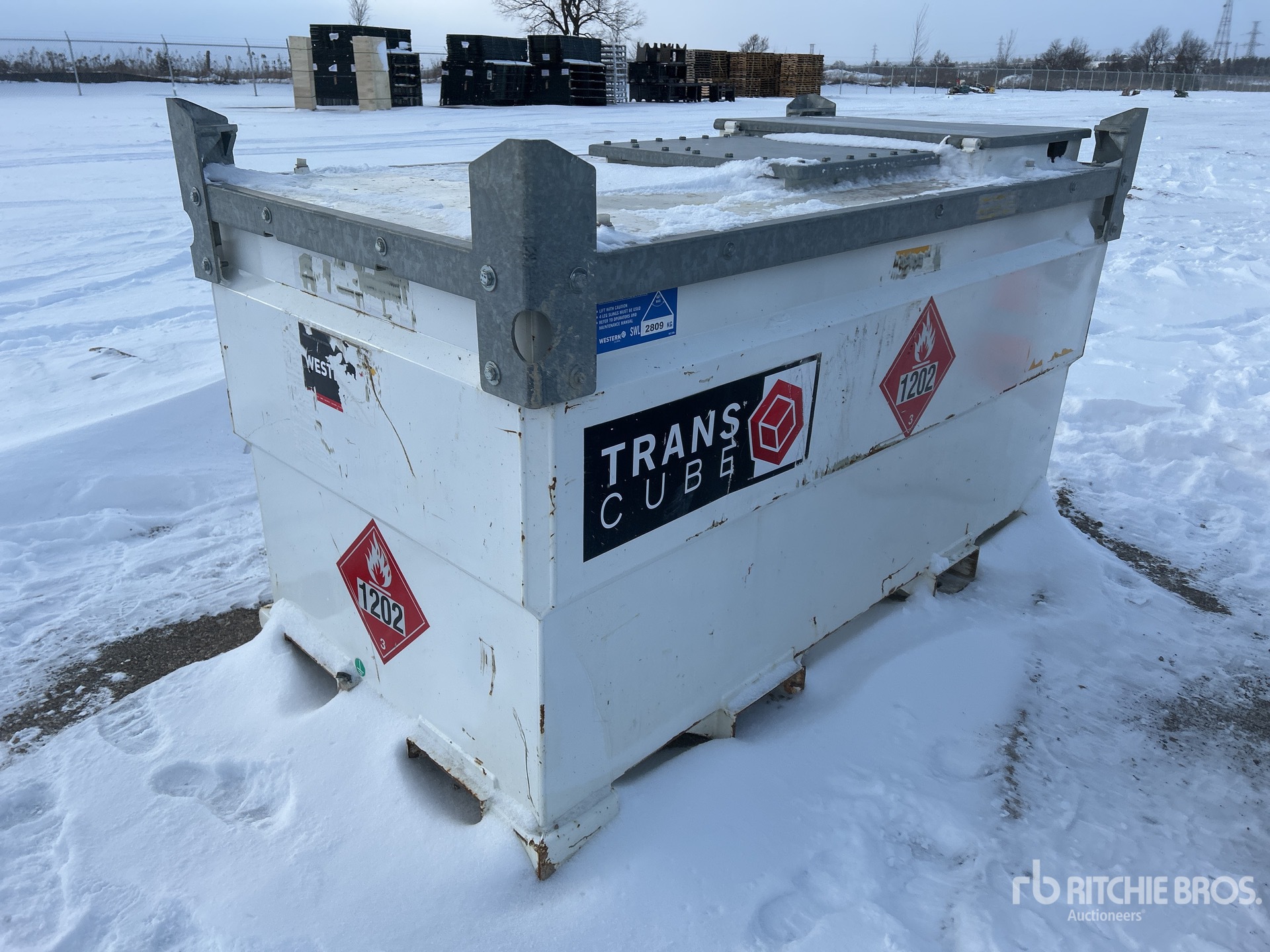 2019 Transcube 20TCG 2091 L Skid Mounted Diesel Tanque | Ritchie Bros ...
