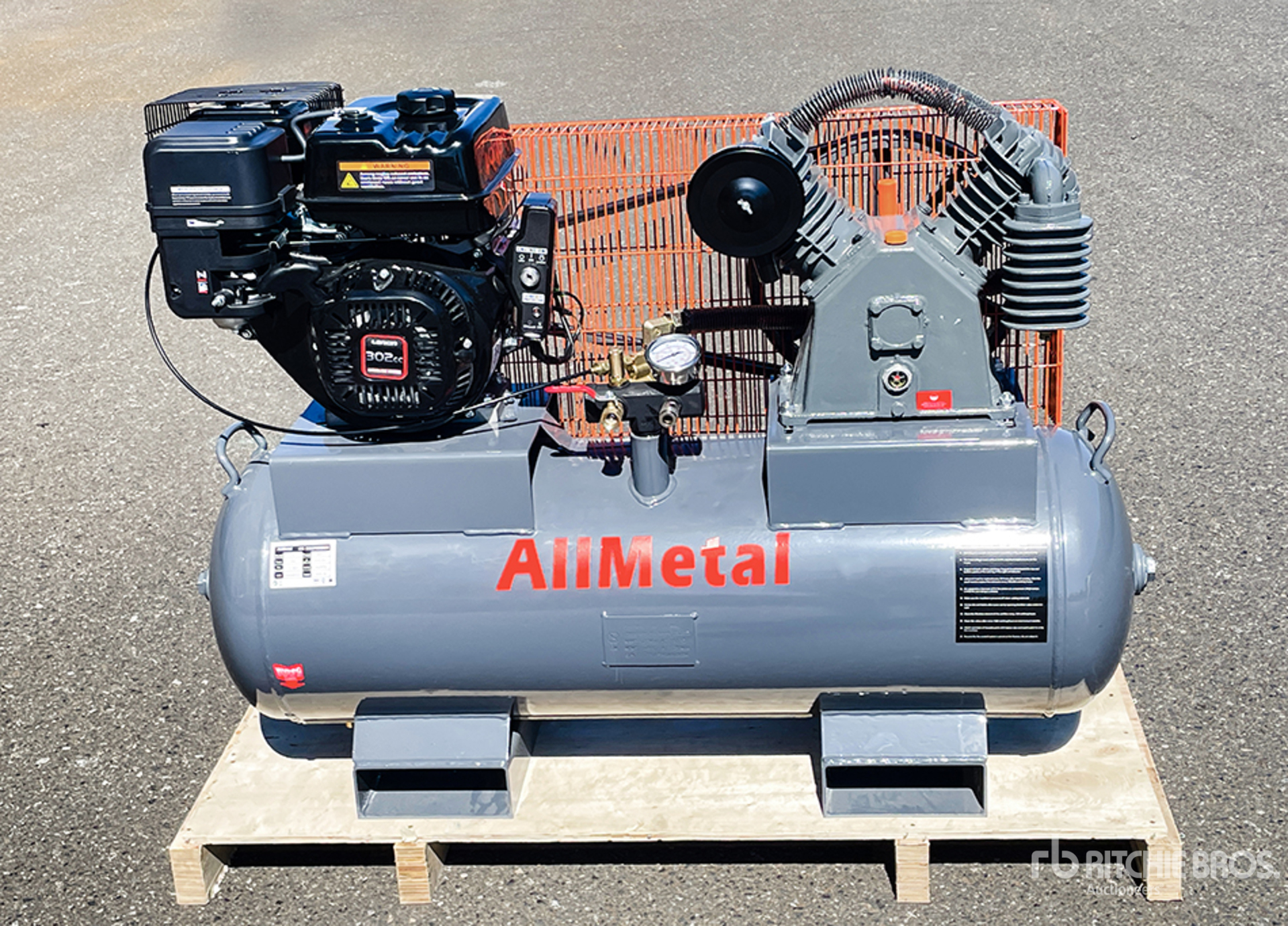 2025 KJ AMAC40 14.5 cfm Skid-Mounted 40 gal Air Compressor (Unused ...