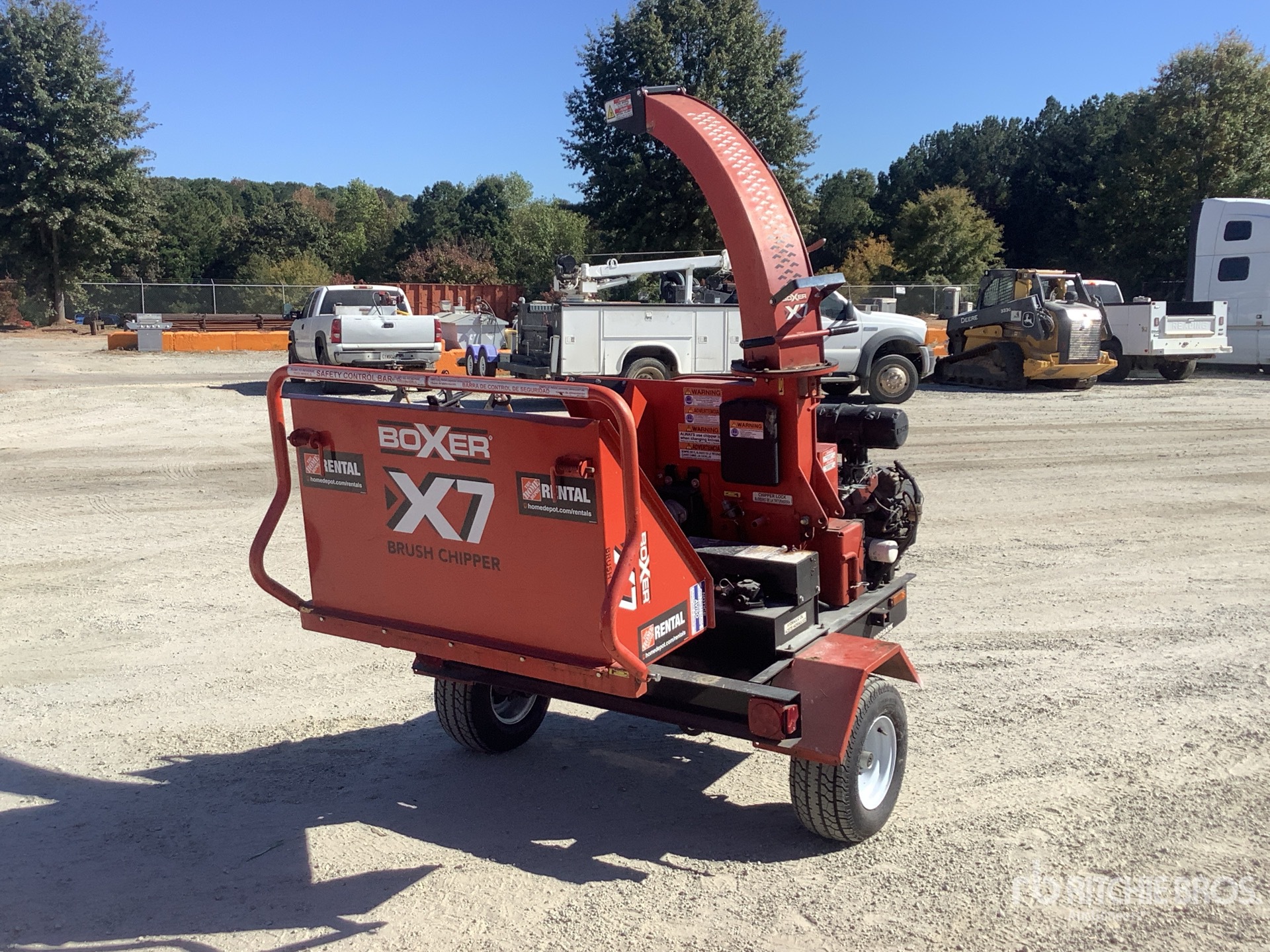 2019 Morbark Boxer X7 Tow-Behind Wood Chipper | Ritchie Bros. Auctioneers