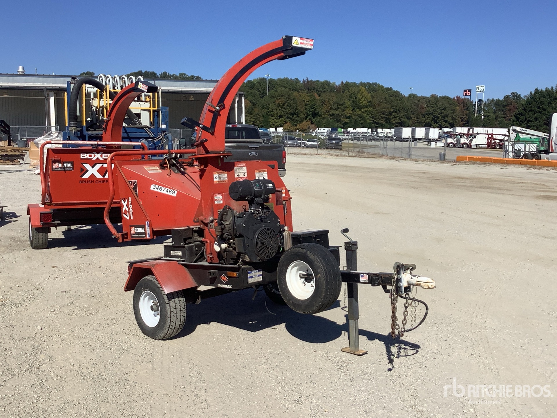 2019 Morbark Boxer X7 Tow-Behind Wood Chipper | Ritchie Bros. Auctioneers
