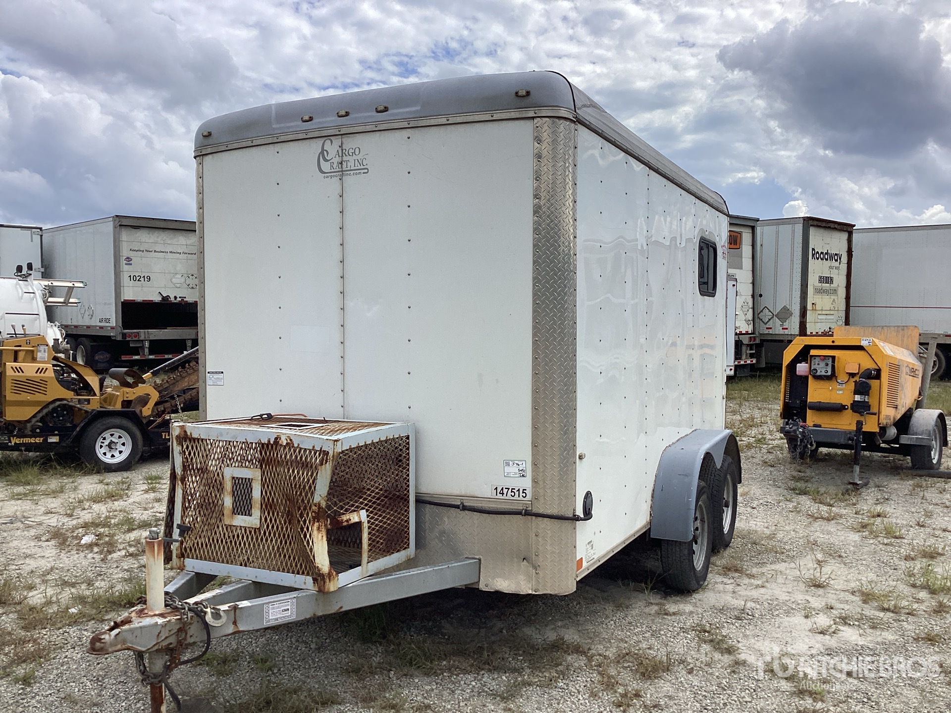 2019 Cargo Craft of Texas EXPEDITION-7122 17 ft T/A Remolque Cerrado ...