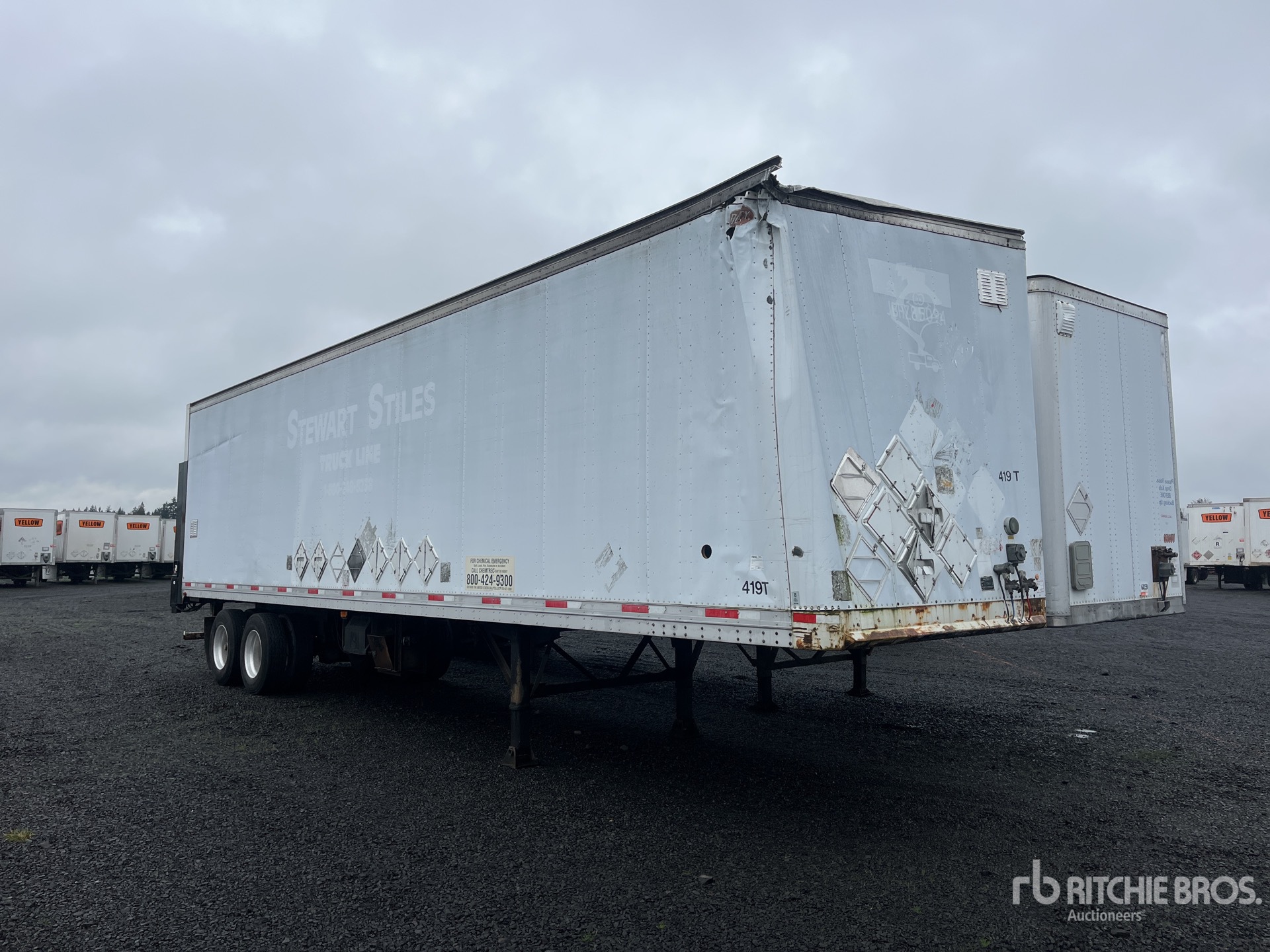 2001 Dorsey AIDT 40 ft x 102 in T/A Van Trailer (Inoperable) | Ritchie ...