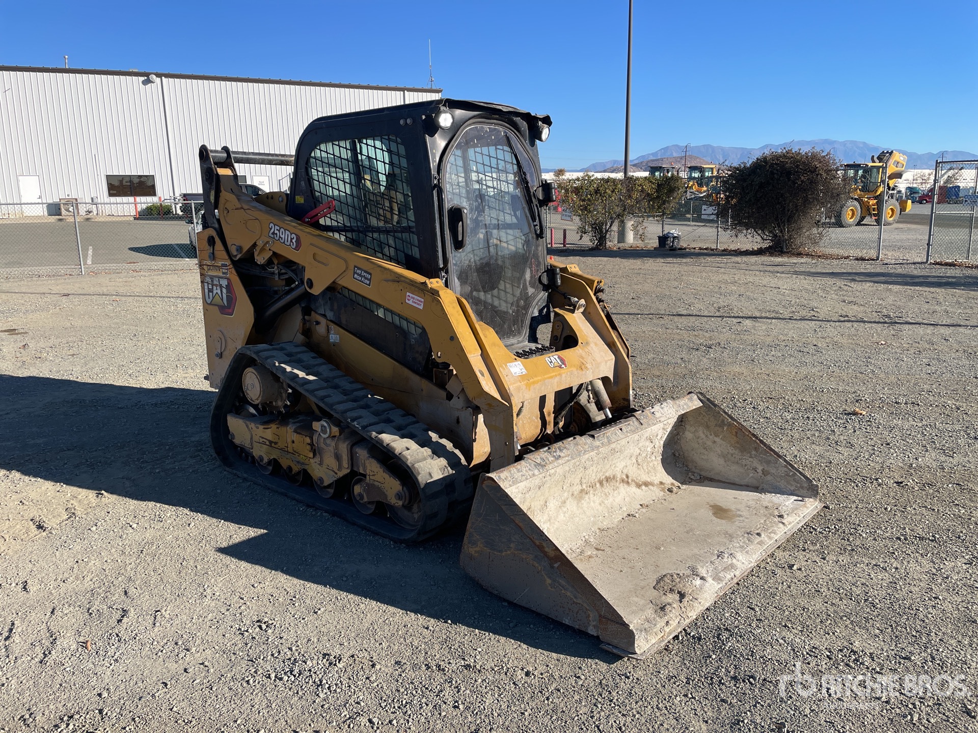 2020 Cat 259 D3 Two-Speed High Flow Mini pala cingolata | Ritchie Bros ...