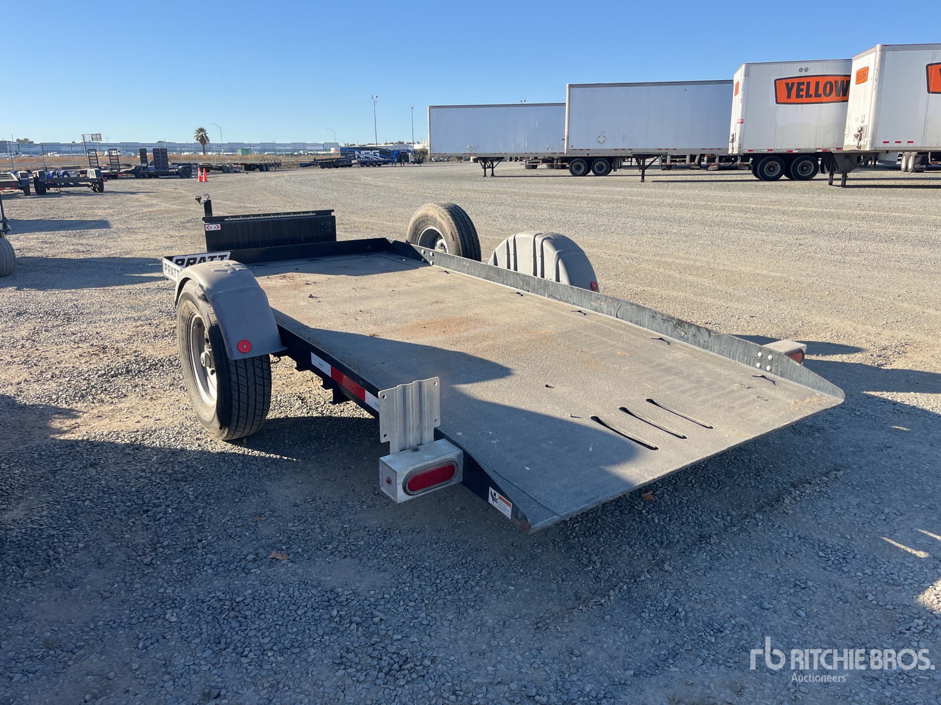 2021 Pratt EZ-1265S 12 ft S/A Tilt Deck Trailer | Ritchie Bros. Auctioneers