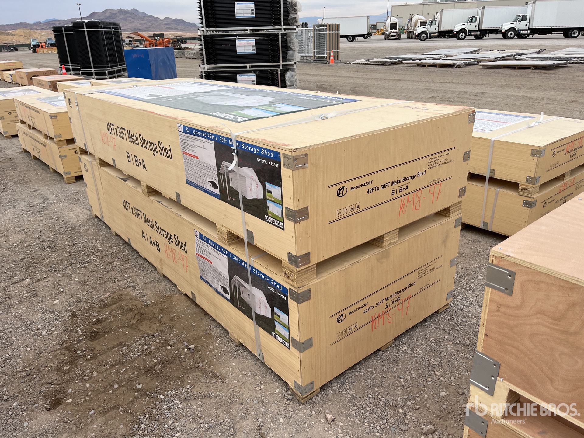 2025 KJ K4230T 42 ft x 30 ft Metal Shed (Unused) | Ritchie Bros ...