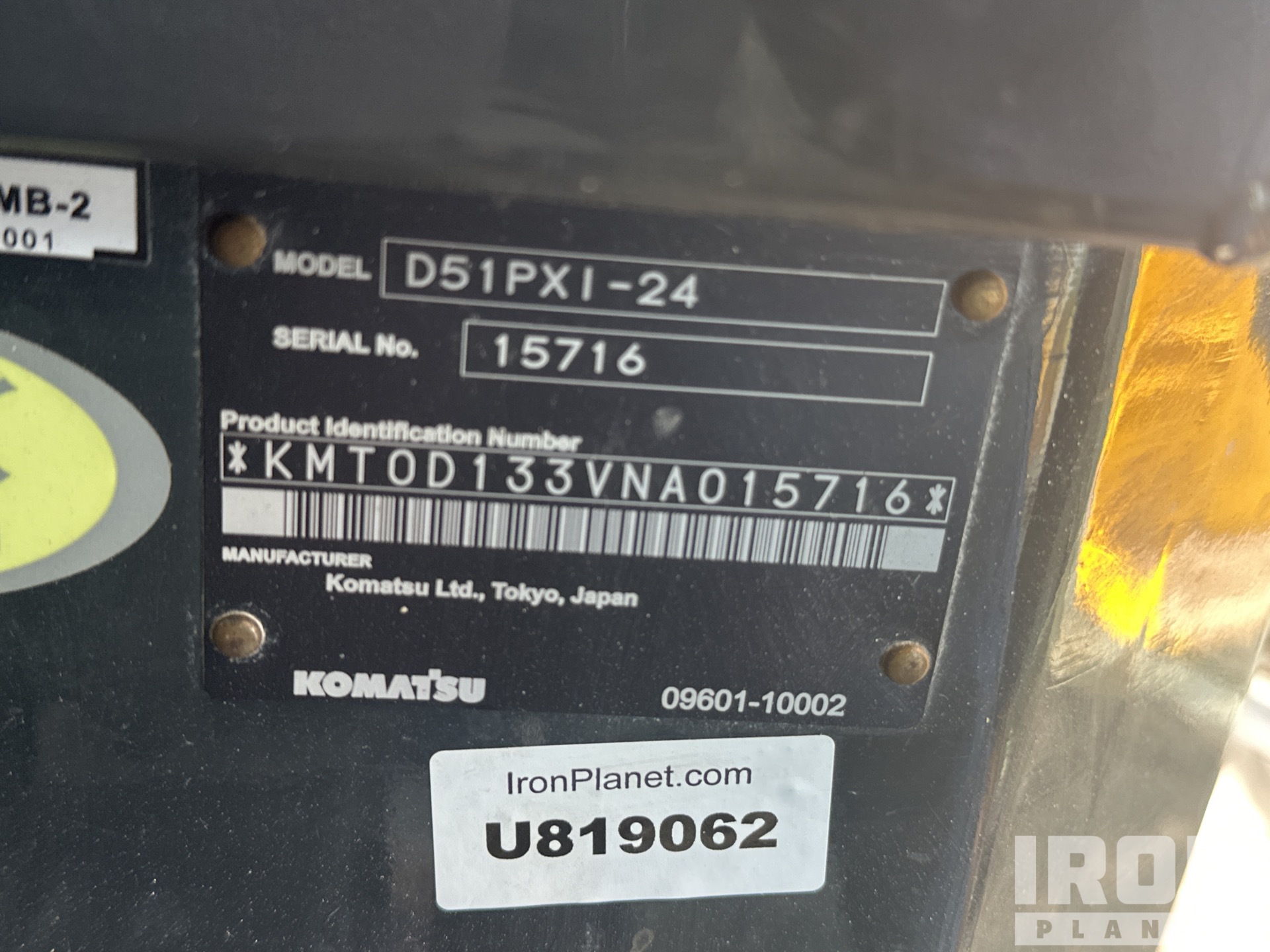 2022 Komatsu D51PXi-24 Crawler Dozer | Ritchie Bros. Auctioneers