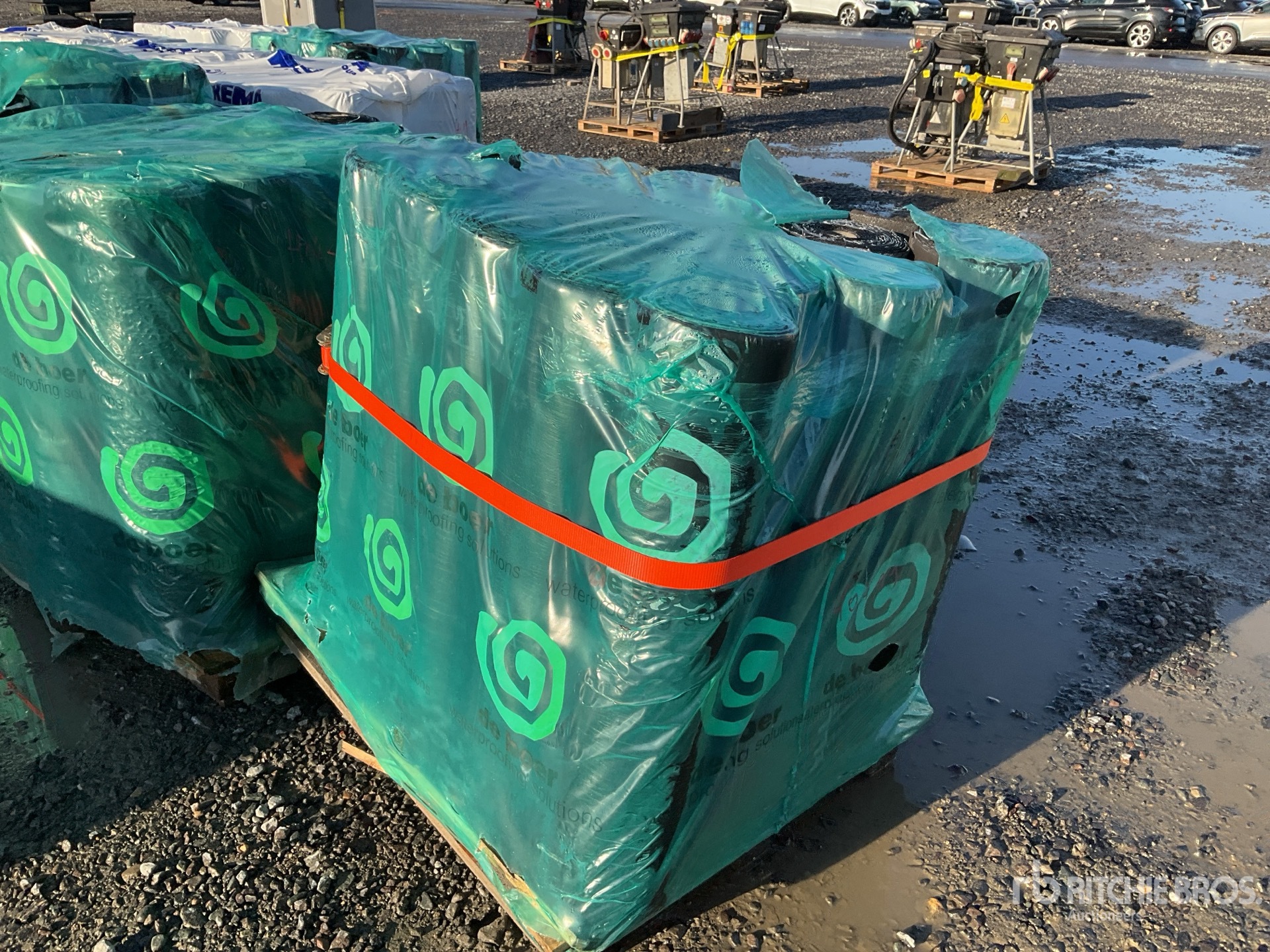 Quantity of (10) Pallets of Bitumen Roofing On Roll Divers - Matériaux ...