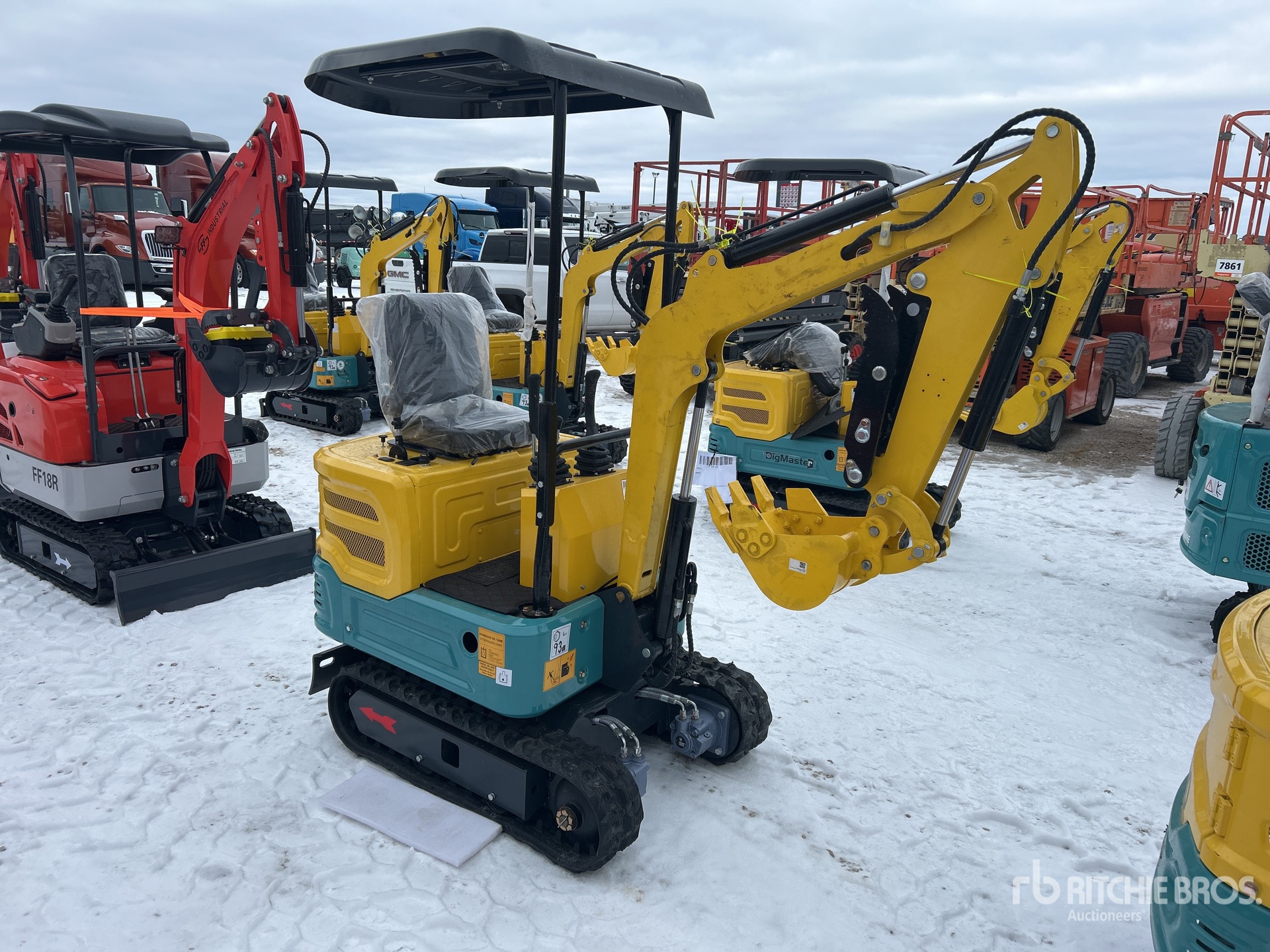 2024 Digmaster DM100 Mini Excavator (Unused) | Ritchie Bros. Auctioneers