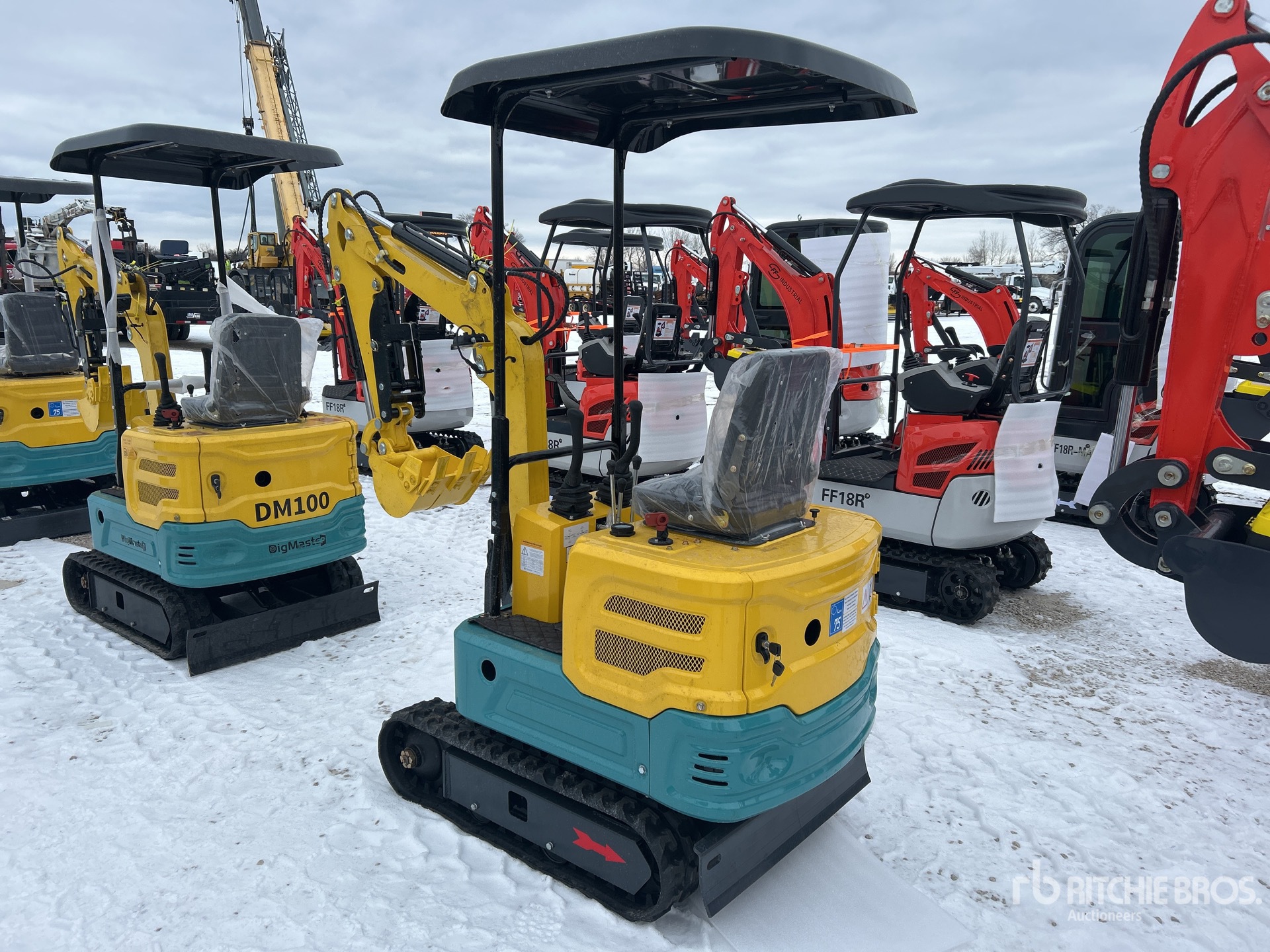 2024 Digmaster DM100 Mini Excavator (Unused) | Ritchie Bros. Auctioneers