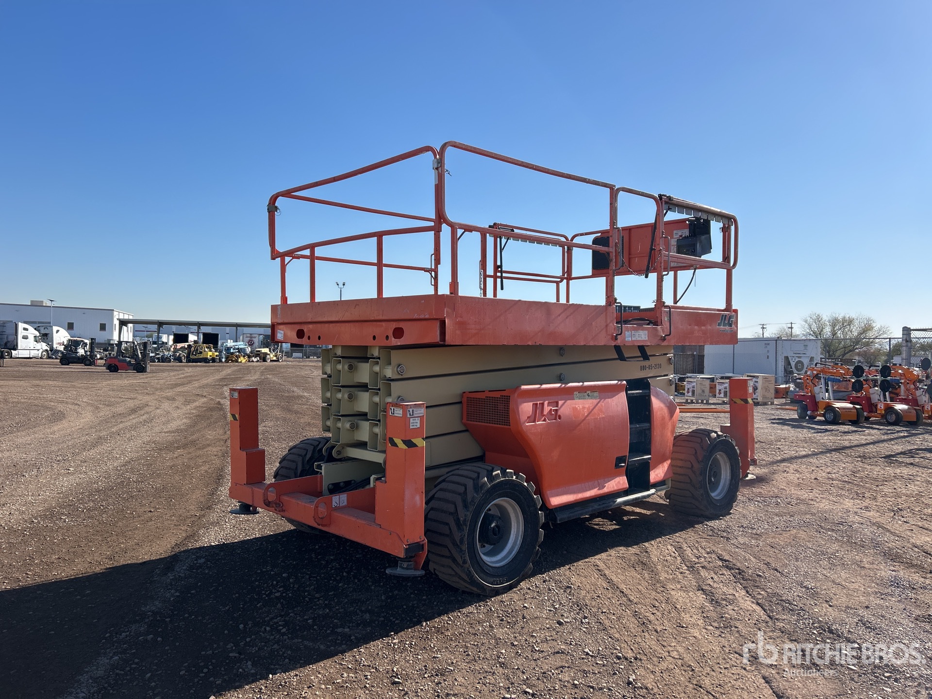 2015 JLG 4394 RT 4x4 Diesel Scissor Lift | Ritchie Bros. Auctioneers