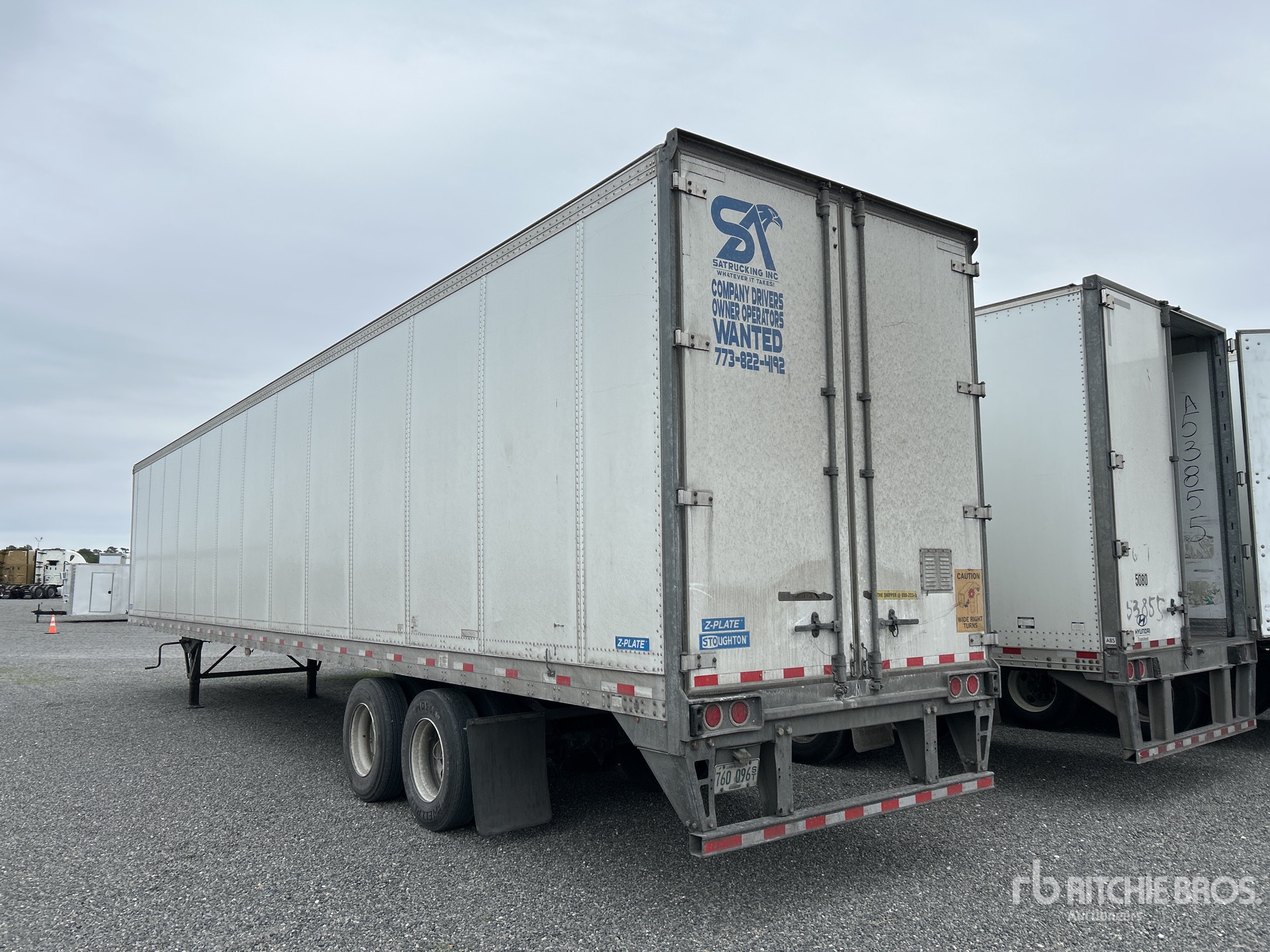 2021 Stoughton ZGPVW-535T-S-C-AR 53 ft x 102 in T/A Van Trailer | Ritchie Bros. Auctioneers