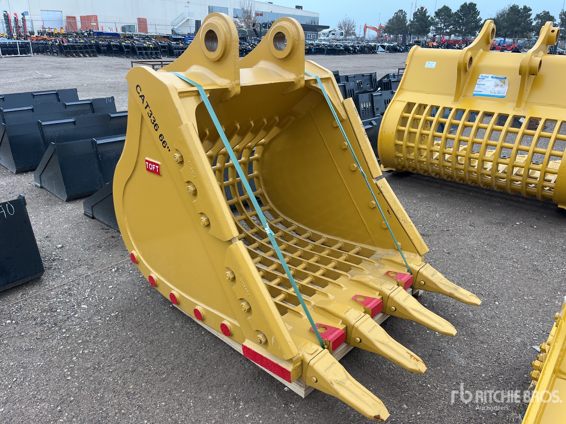 2025 TOFT CAT336 49 in Skeleton Excavator Bucket (Unused) | Ritchie ...