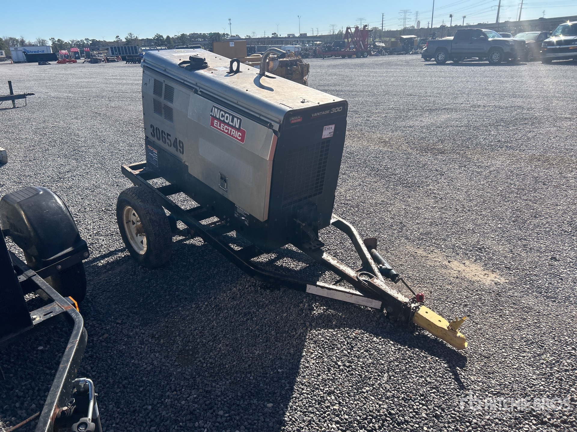 2017 Lincoln Electric Vantage 300 400 A Mobile Engine Driven Welder ...