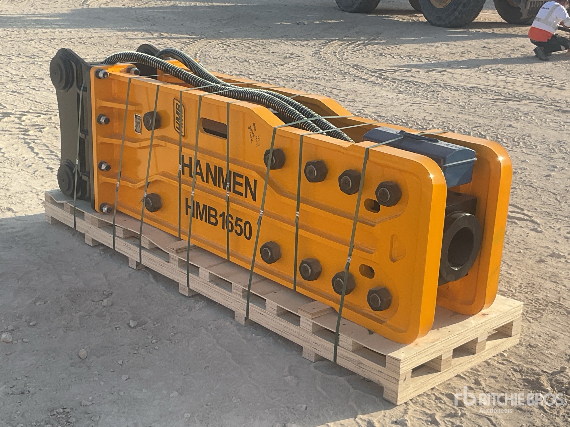 2024 HMB 1650 Hydraulic Breaker - Fits 35 - 50 ton excavators (Unused ...