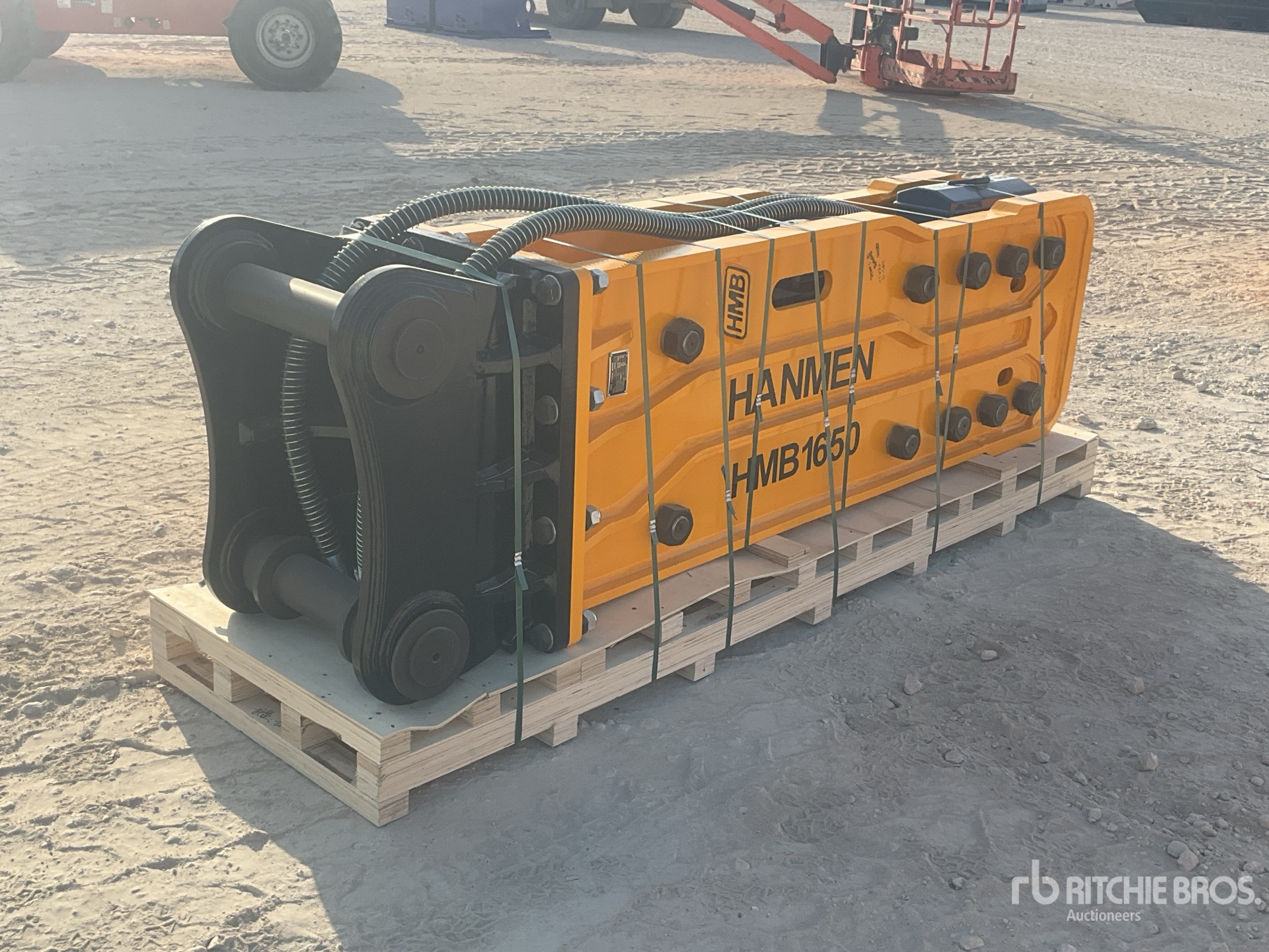 2024 HMB 1650 Hydraulic Breaker - Fits 35 - 50 ton excavators (Unused ...