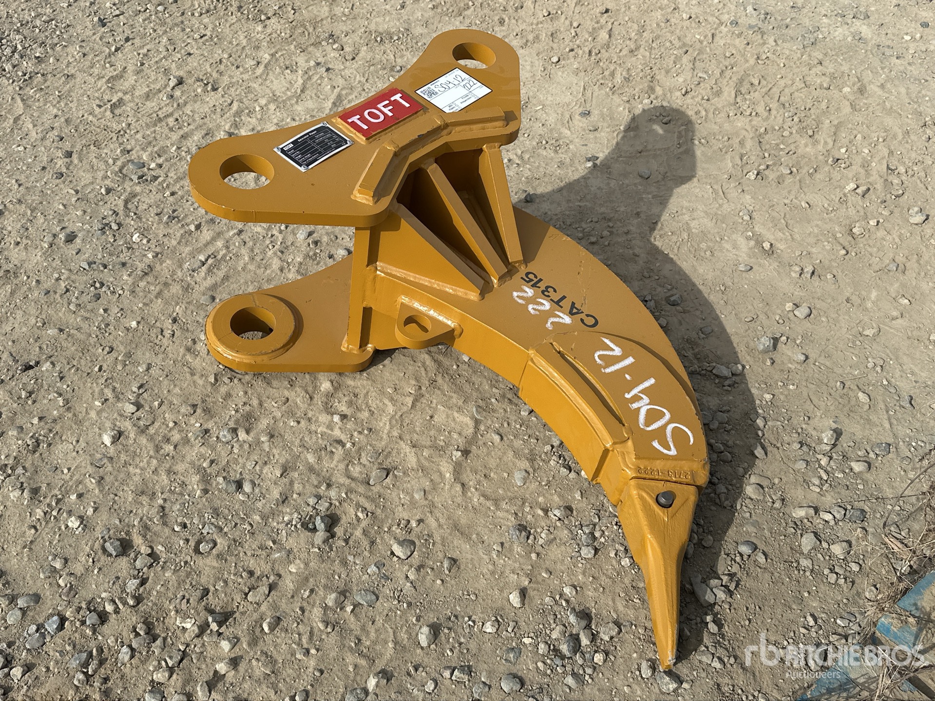 2025 TOFT TOFT06ER 24 in Excavator Ripper (Unused) | Ritchie Bros ...