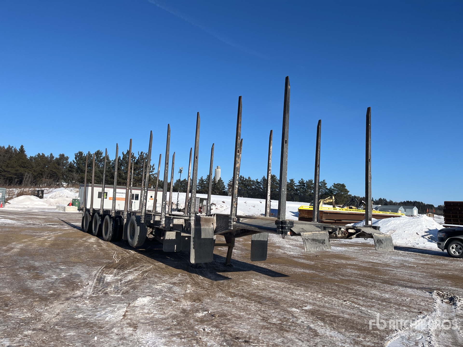 2019 Timmins DDL50-3A-STAL 50 ft Quad/A Log Trailer | Ritchie Bros ...