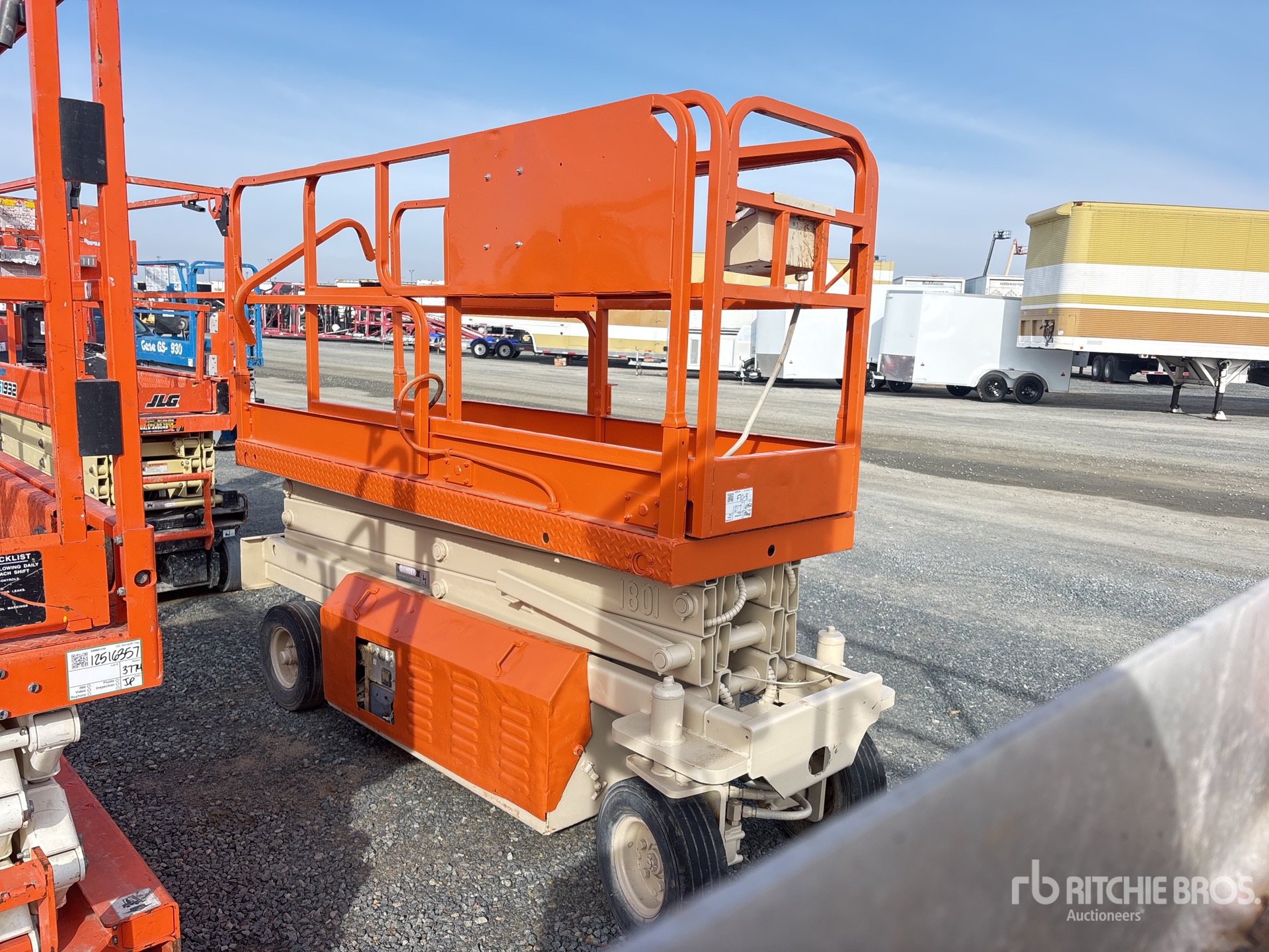 1992 JLG CM2033 Electric Plateforme élévatrice à ciseaux (Inoperable ...