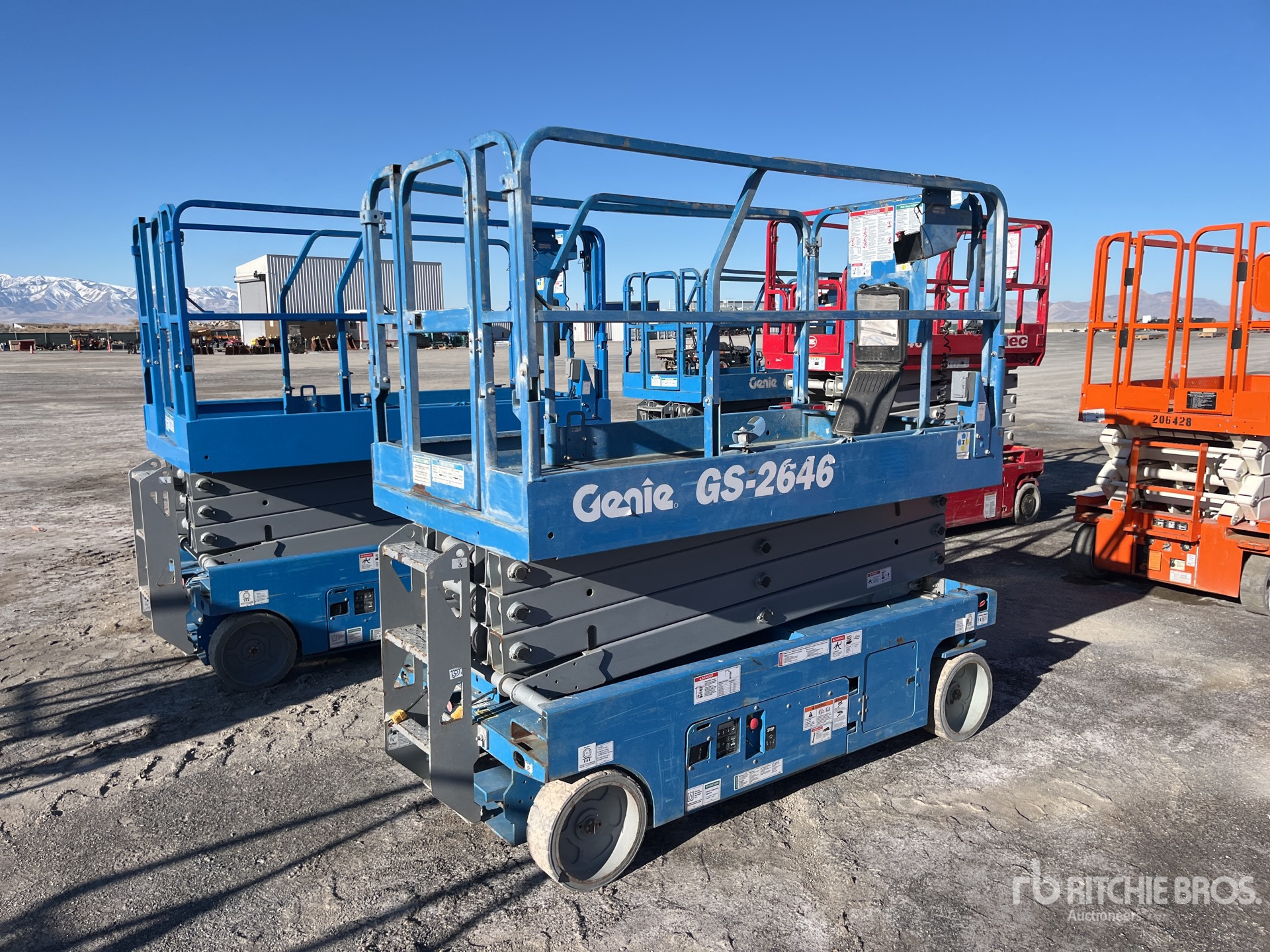 2017 Genie GS2646 Electric Plateforme élévatrice à ciseaux | Ritchie ...
