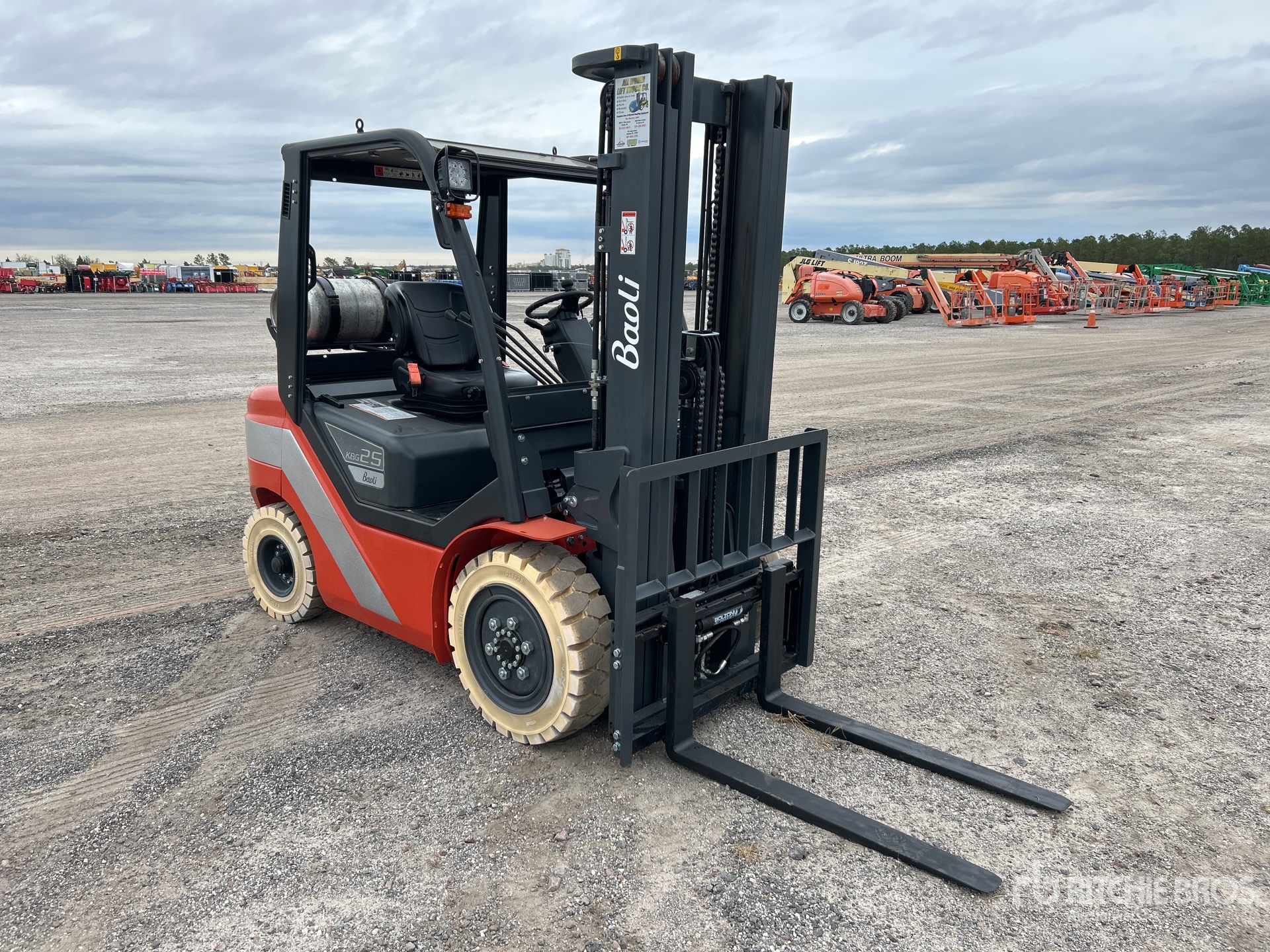 2023 Linde-Baoli KBG25 4861 lb Pneumatic Tire Forklift (Unused ...