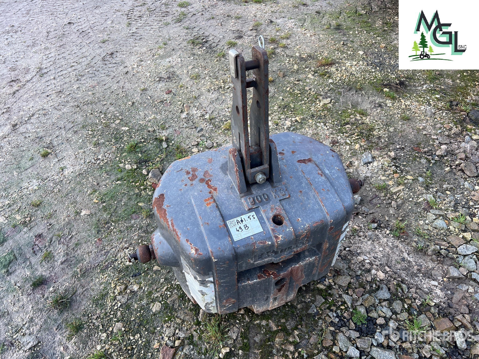 Easymass 900 kg Counterweight Masse Divers | Ritchie Bros. Auctioneers
