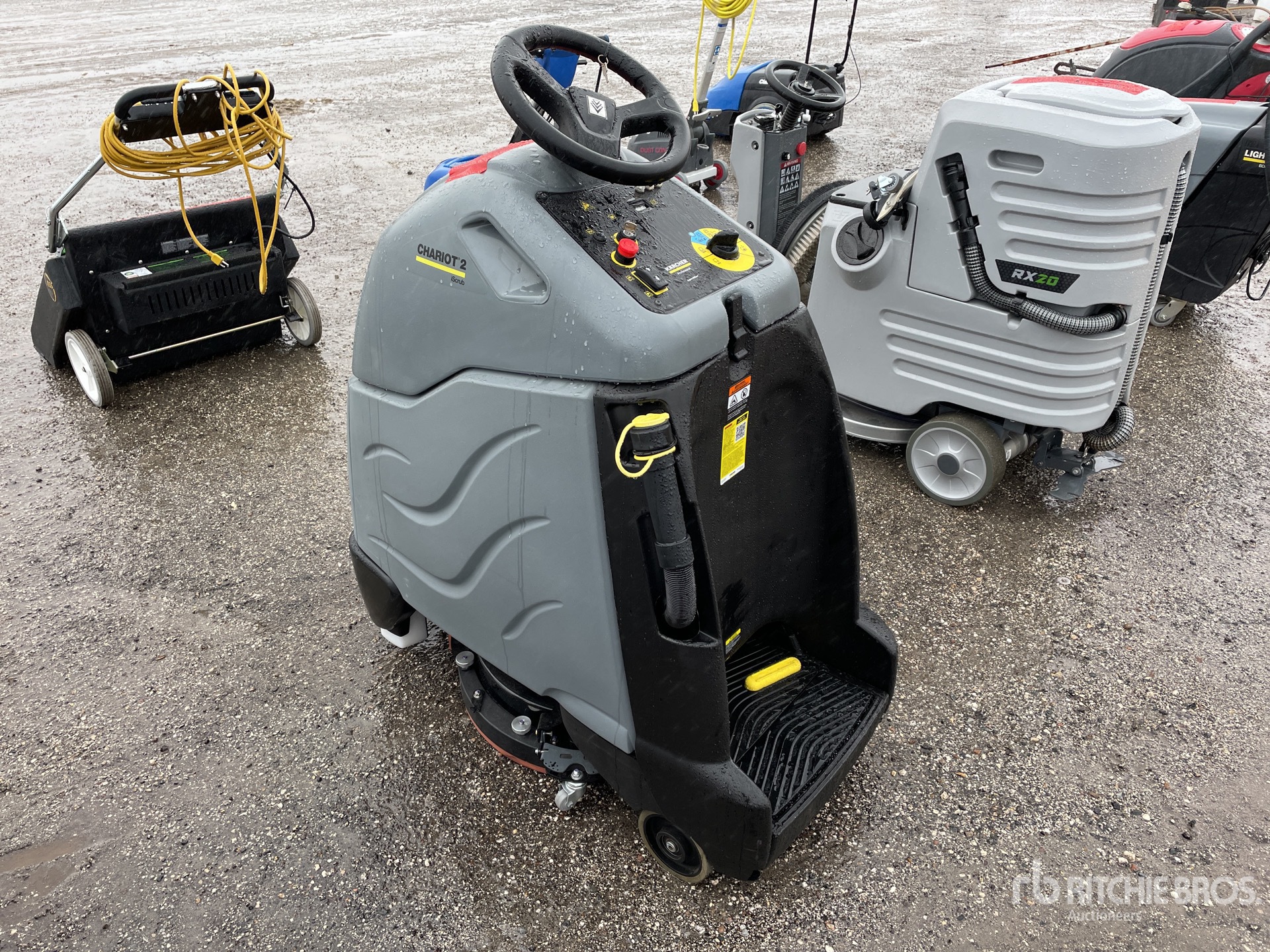 Chariot Stand-On Electric Floor Scrubber (Unused) | Ritchie Bros ...