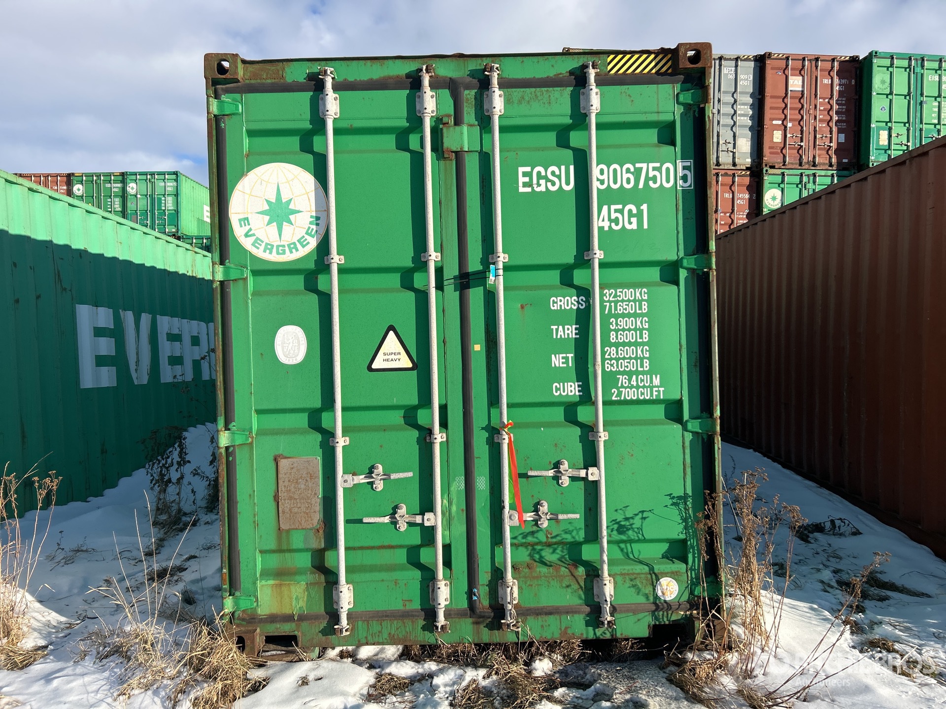 2013 40 ft High Cube Conteneur de stockage | Ritchie Bros. Auctioneers