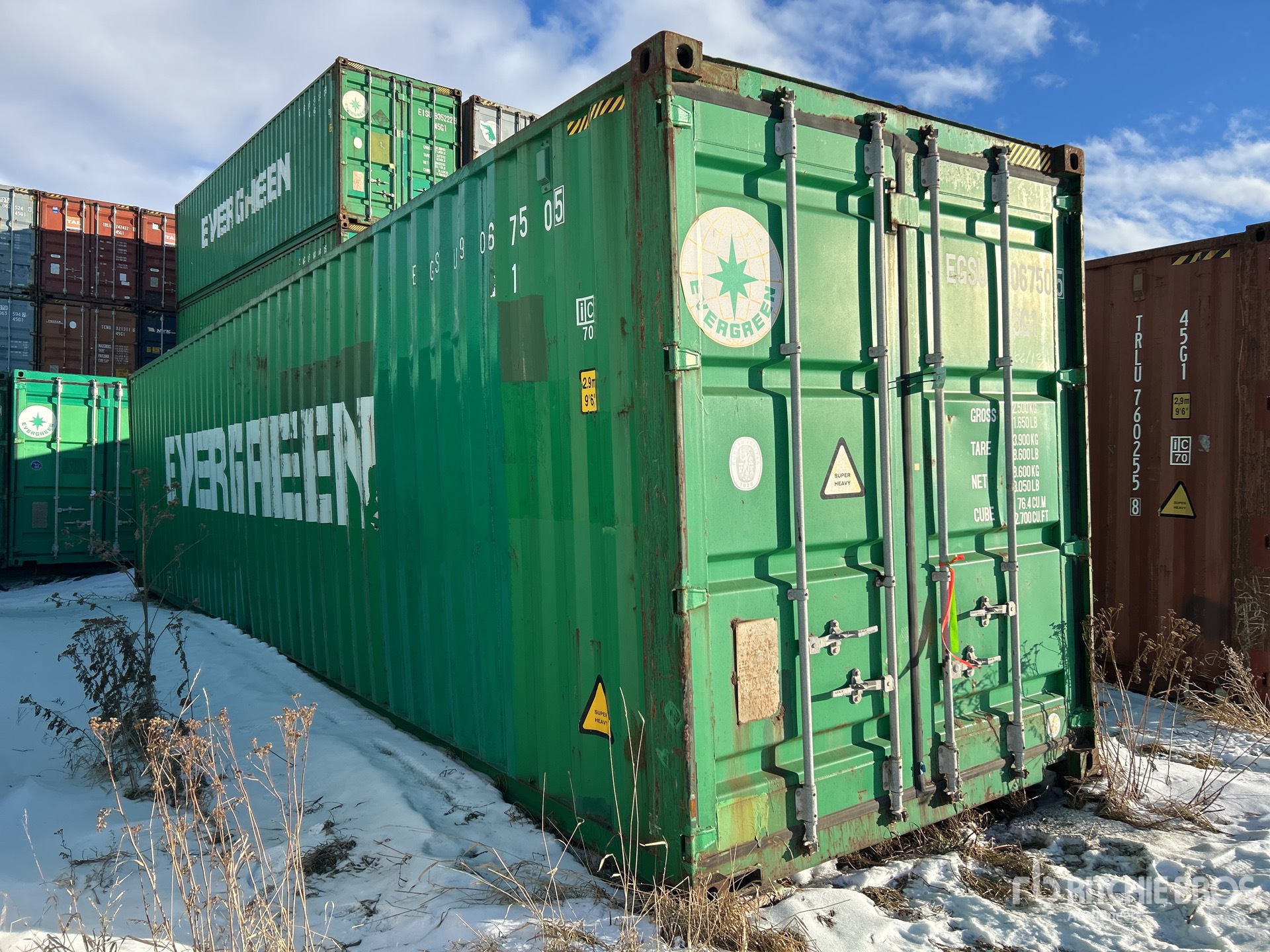 2013 40 ft High Cube Conteneur de stockage | Ritchie Bros. Auctioneers