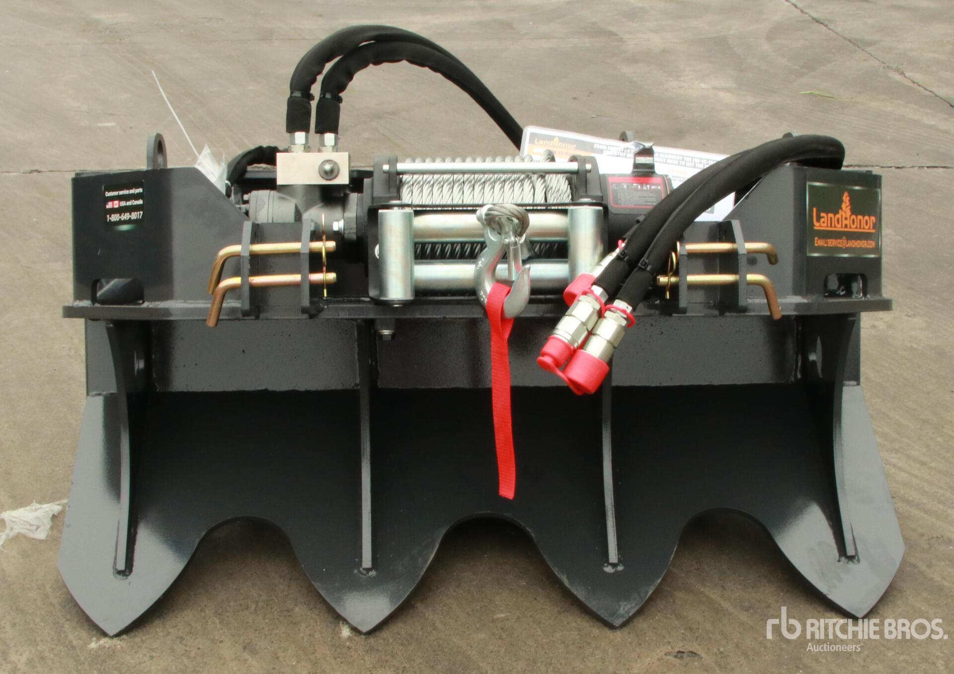 2024 Landhonor DGB-14-84D 15000 lb Skid Steer Winch (Unused) | Ritchie Bros. Auctioneers