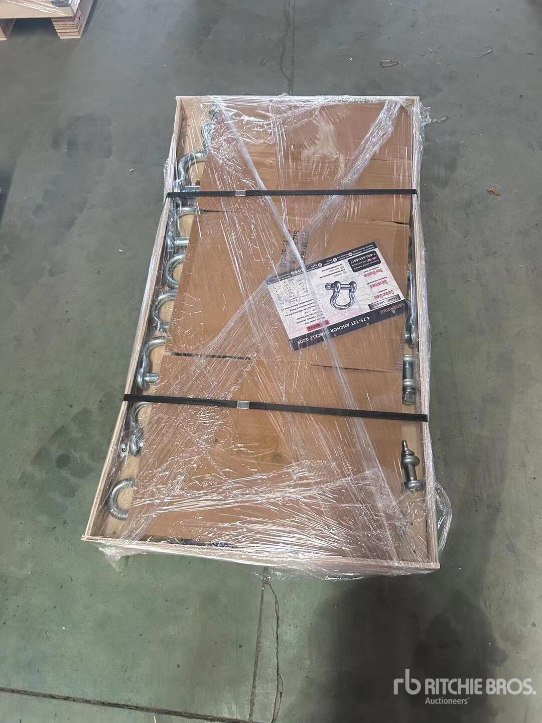 Quantity of (38) 2024 Landhonor LHR-G209 4.75 - 12 ton Shackle (Unused ...