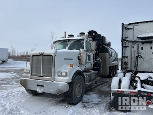 2014 Ingersol Rand SIAV 8702 on 2015 Western Star 4900SF 6x4 Vacuum ...