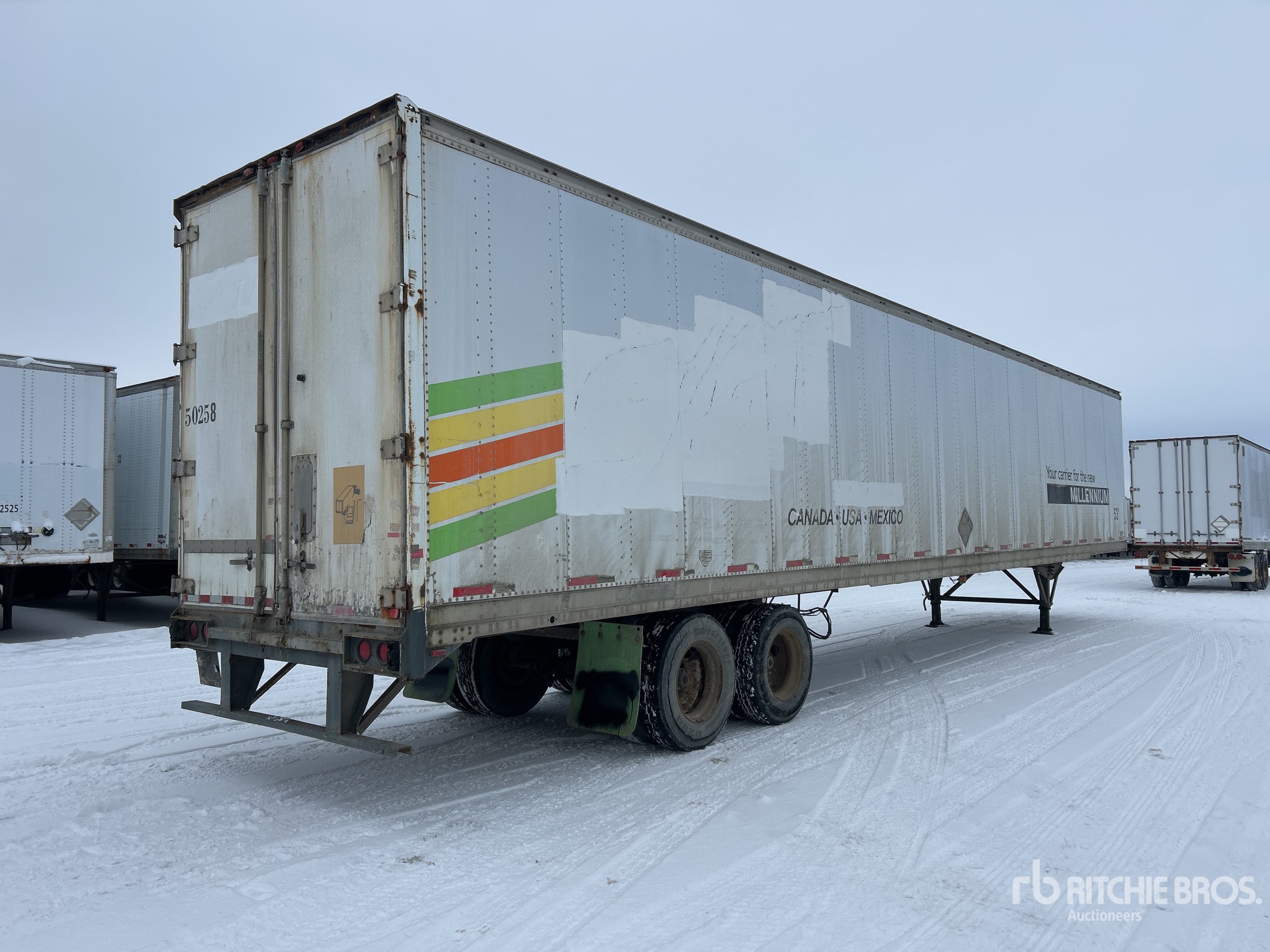 2000 Stoughton 53 ft x 102 in T/A Van Trailer | Ritchie Bros. Auctioneers