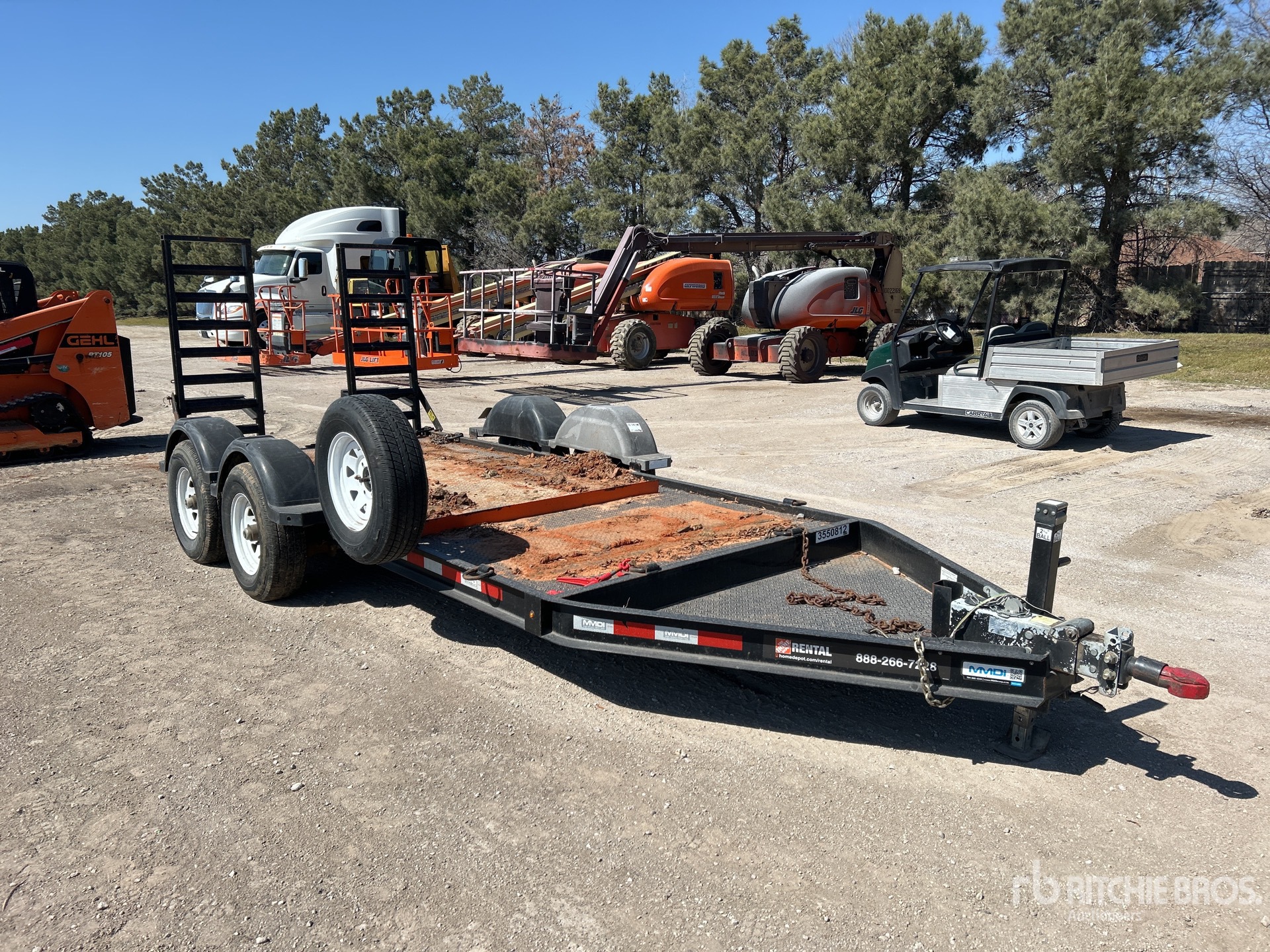 2020 MMDI 14 ft T/A Equipment Trailer | Ritchie Bros. Auctioneers