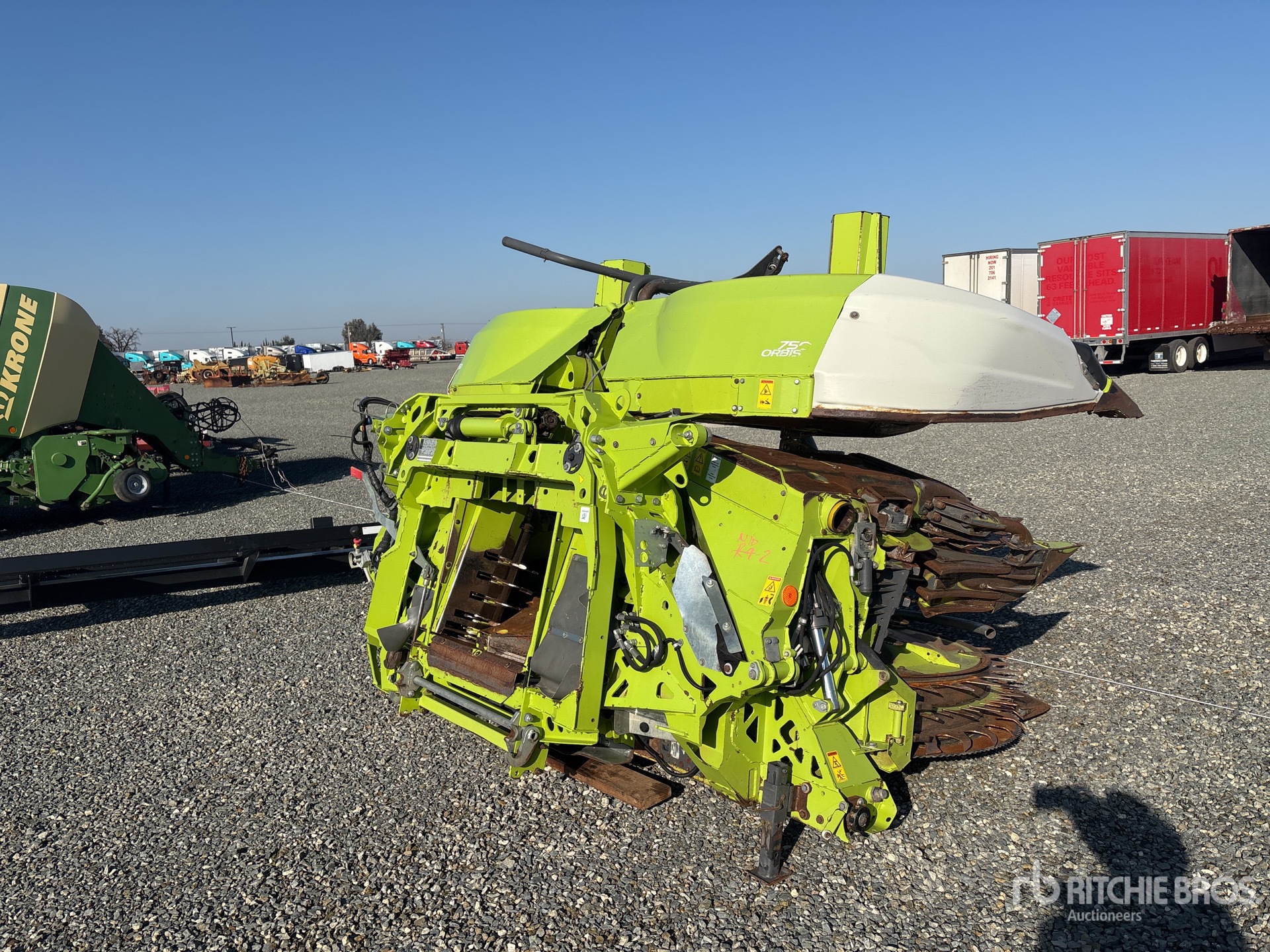 2019 Claas Orbis 750 10 Row 25 ft Forage Harvester Header | Ritchie Bros. Auctioneers