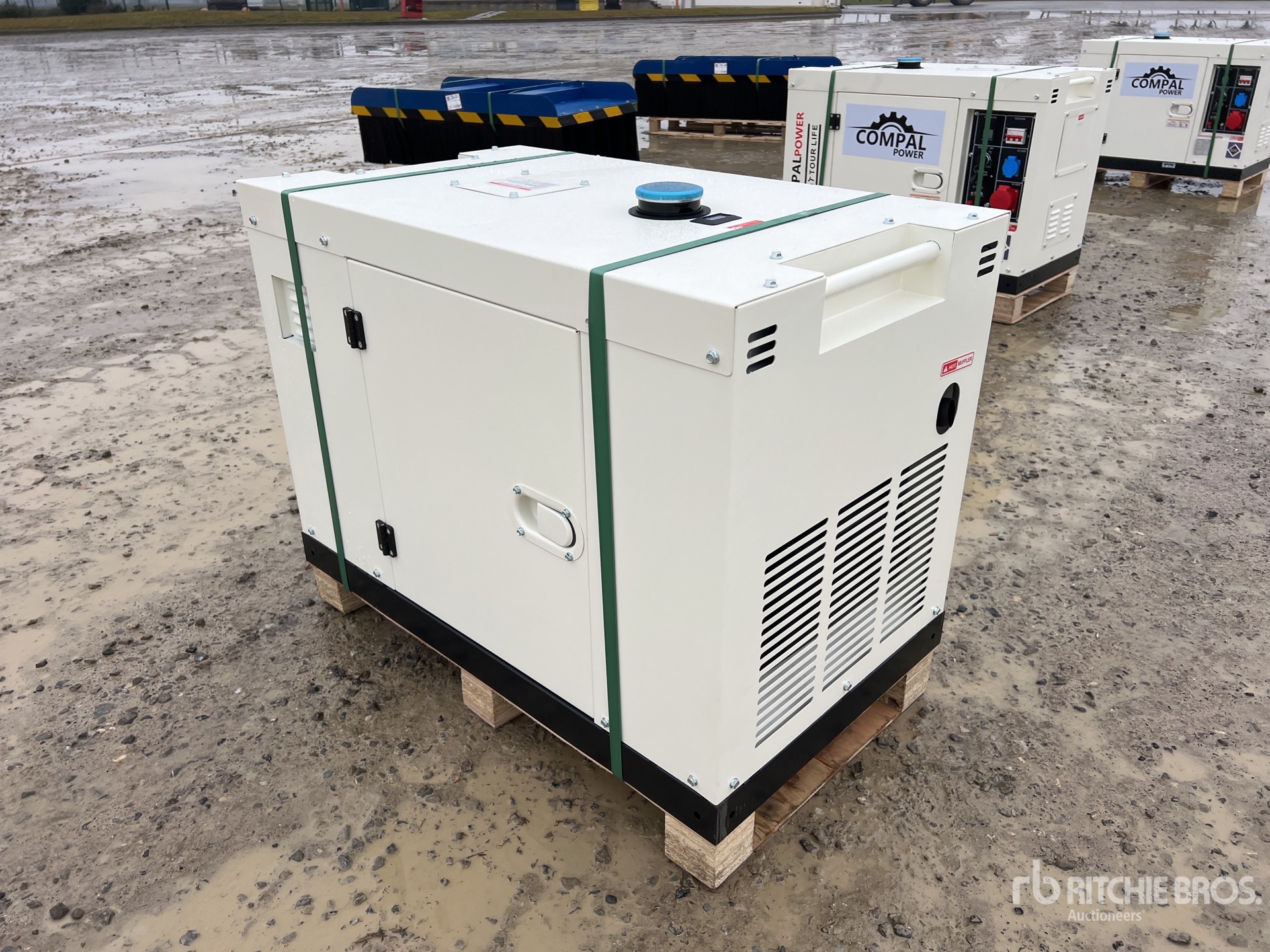 2024 Compal VG-R110 10 kW / 11 KVA Portable Generator Set (Unused ...