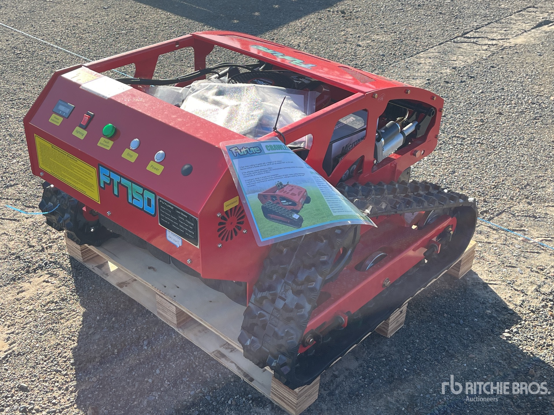2024 FT750 Remote Control Crawler Lawn Mower (Unused) | Ritchie Bros ...