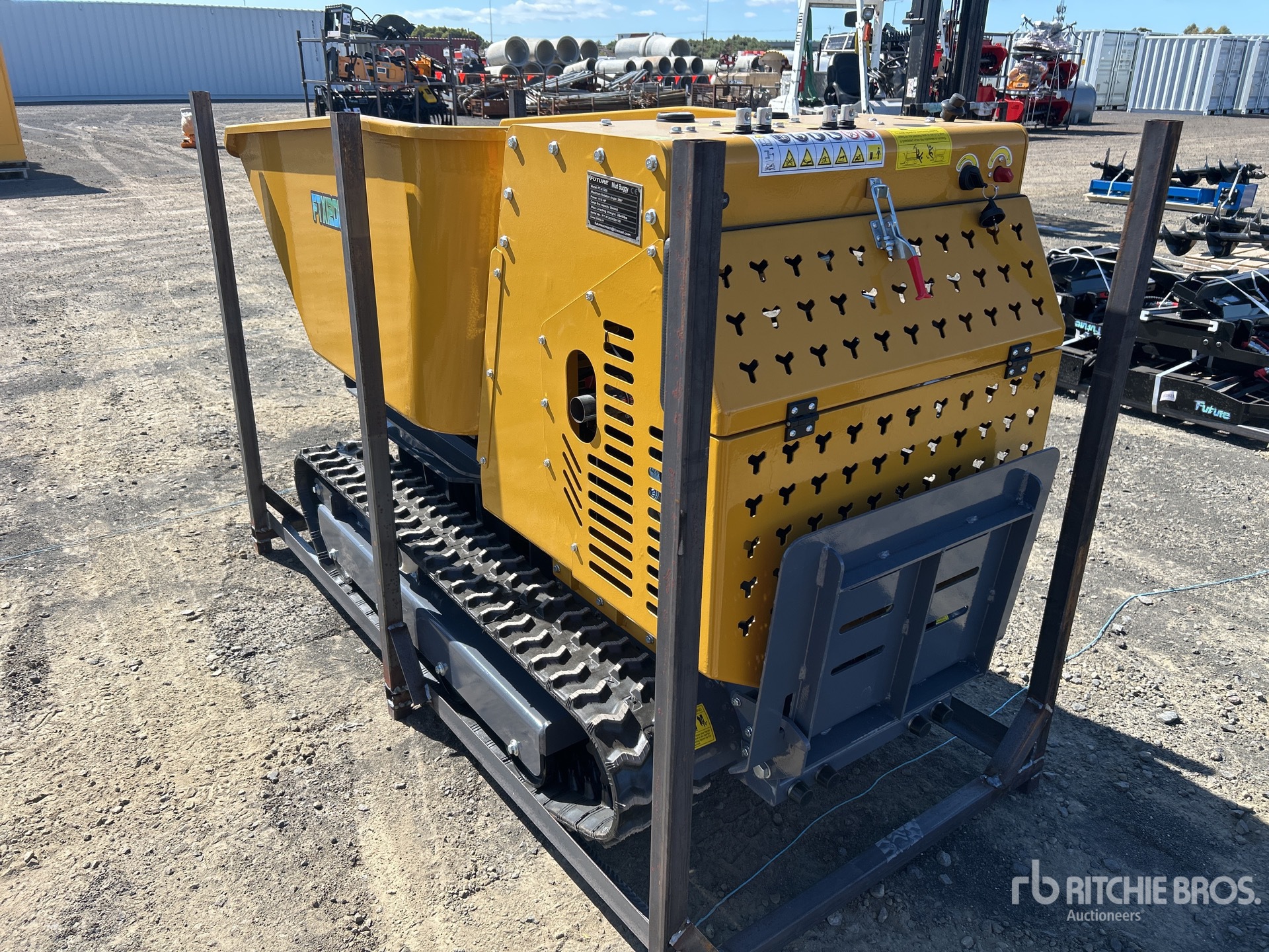 2025 Future FT-X1200 Stand-On Swivel Mini Dumper cingolato (Unused ...