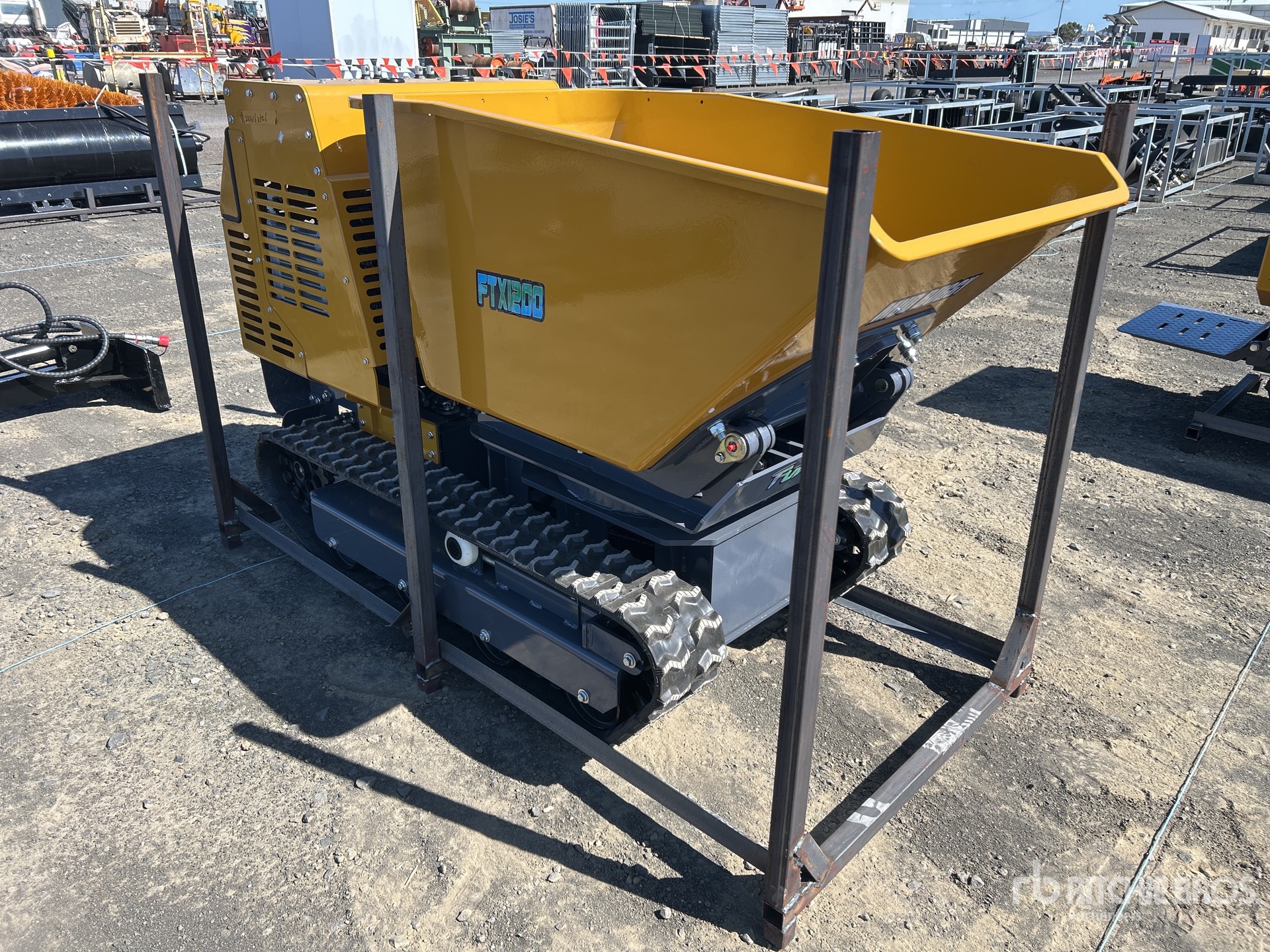 2025 Future FT-X1200 Stand-On Swivel Mini Dumper cingolato (Unused ...