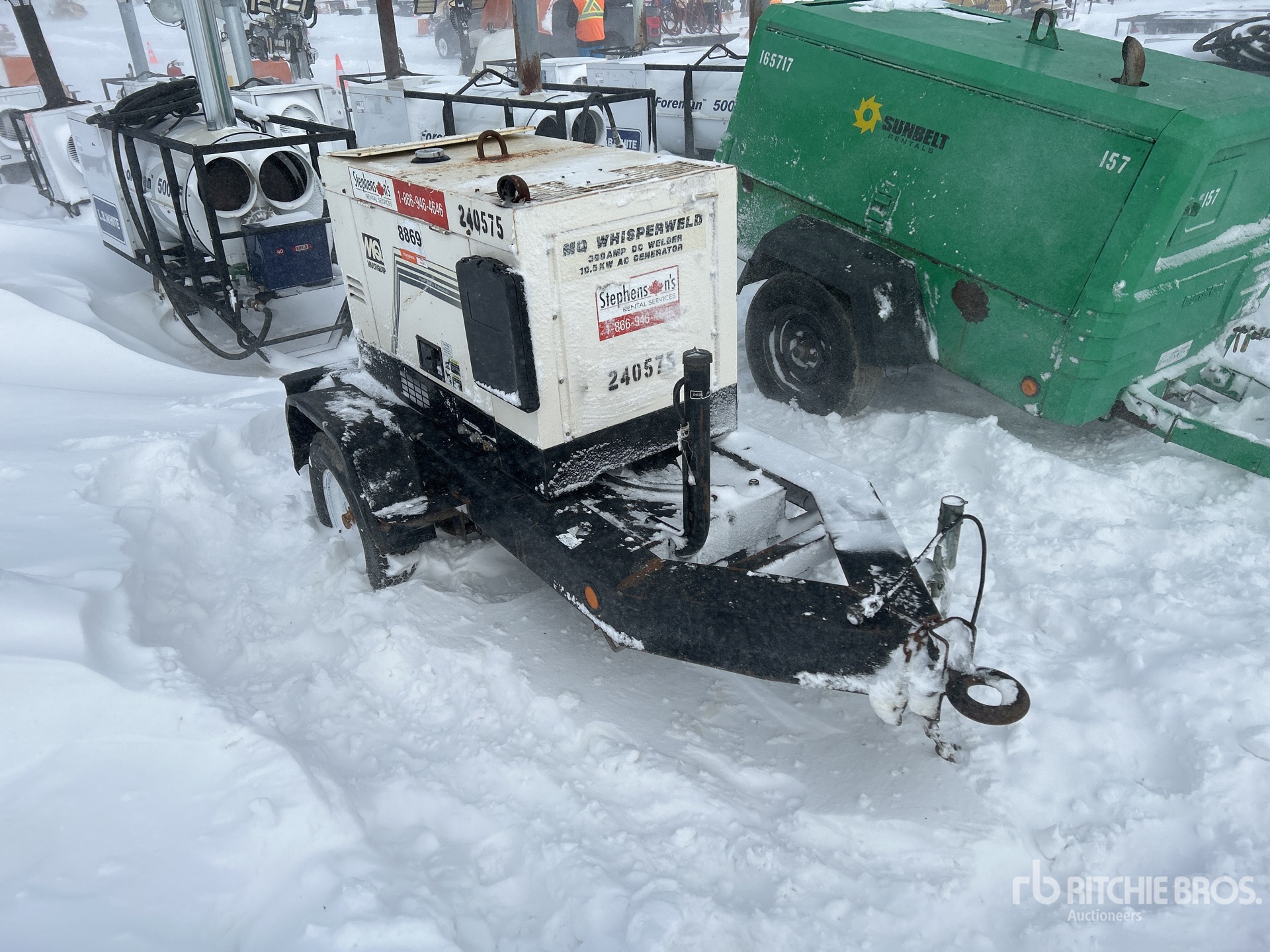 Multiquip DLW-300ESA 300 A Mobile Engine Driven Welder (Inoperable ...