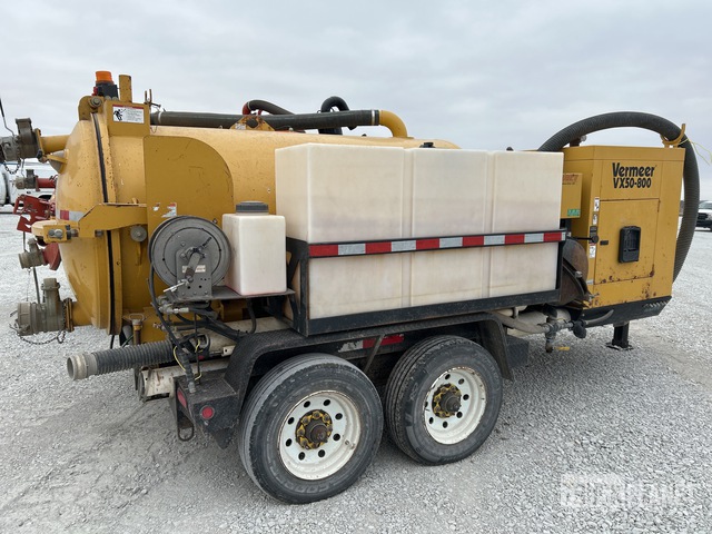 2015 Vermeer Vx50-800 800 gal McElrath T/A Vacuum Tanker Trailer in ...